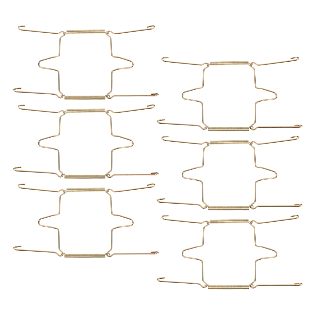 IDEANATEGRATE Invisible Plate Hanger Golden U Shaped For Easy ...
