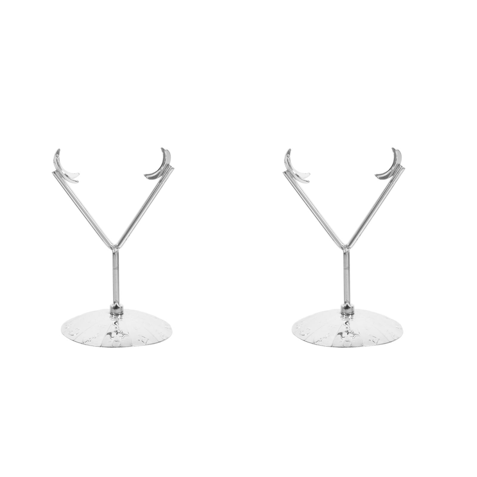 Masteelf 2pcs Iron Ball Stand Gazing Globe Holder Metal Sphere Rack ...