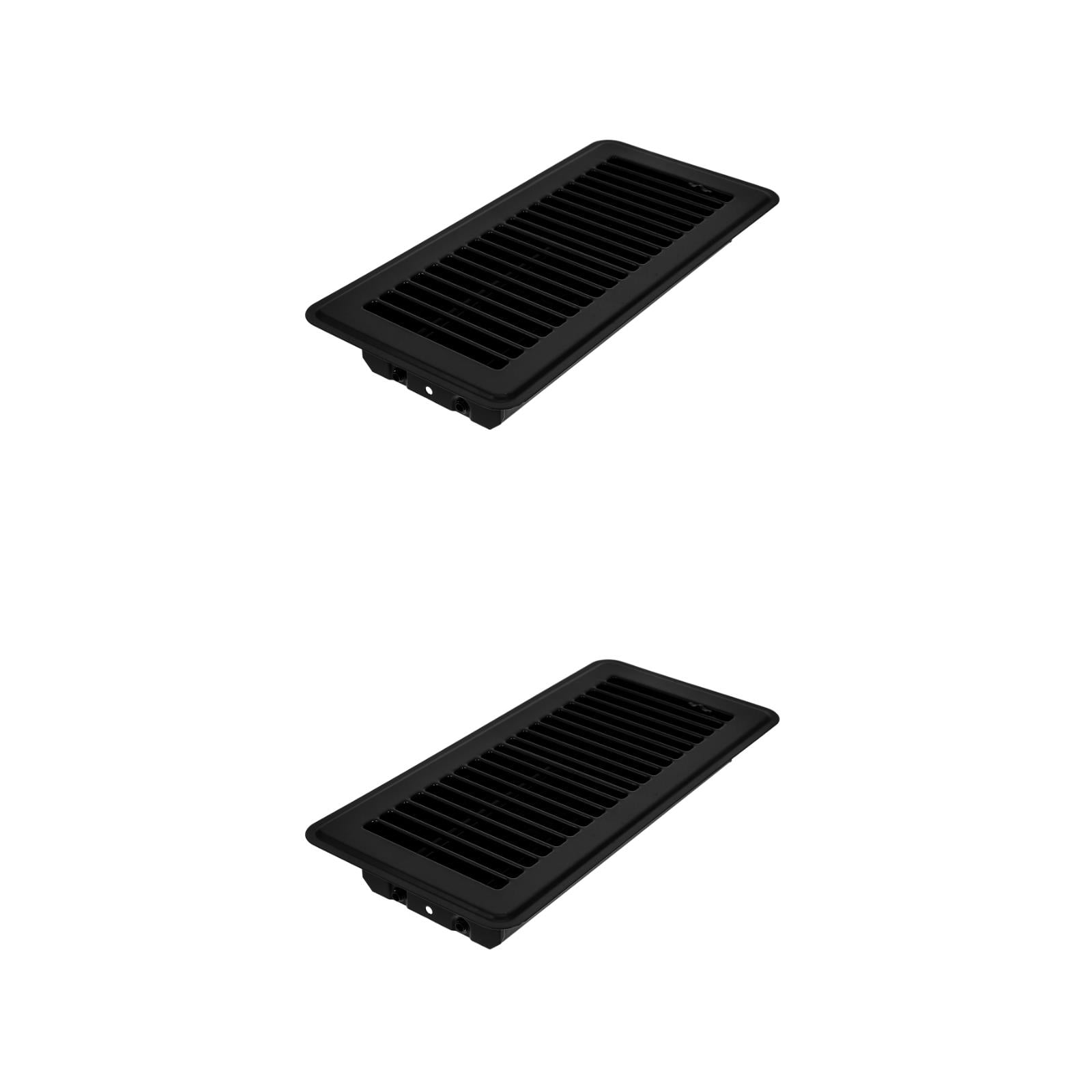 Masteelf 2pcs Iron Floor Vent Effective Airflow Floor Air Vent Cover ...