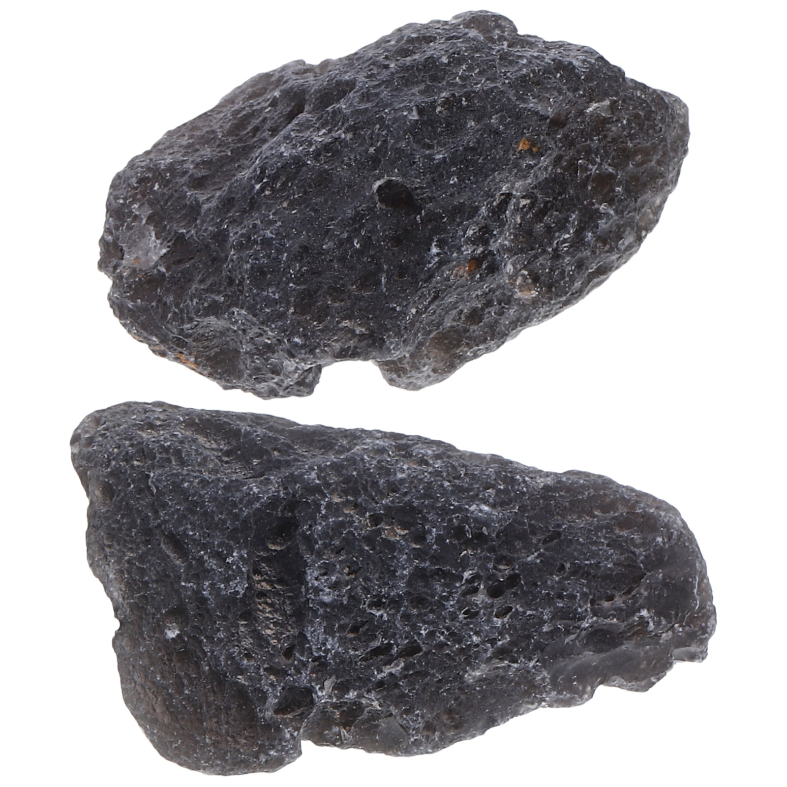 Masteelf 2pcs Irregular Meteorite Stone Sample Stone Meteorite Stone ...