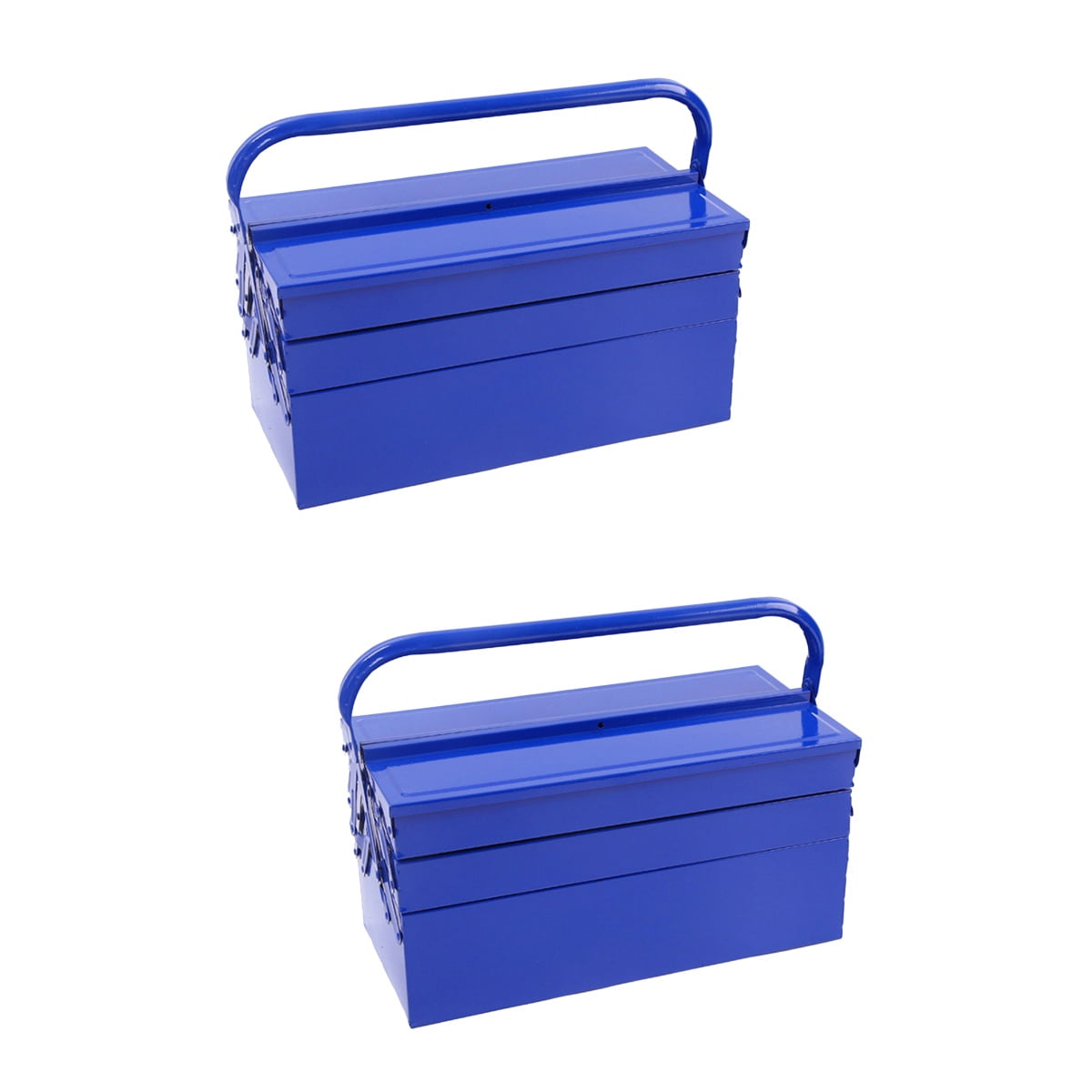 Masteelf 2pcs Layered Tool Storage Box Handle Tool Box Fixing Tool ...