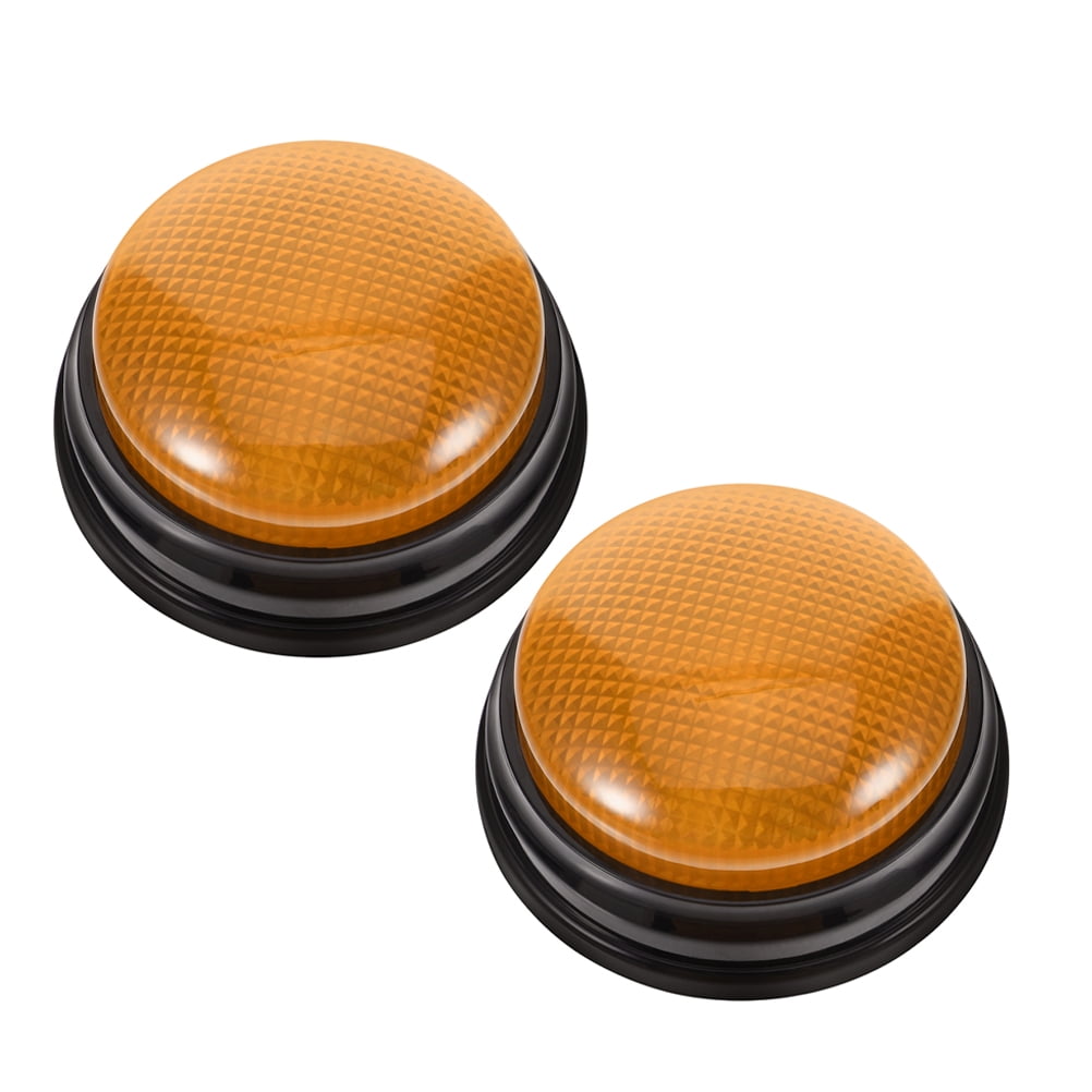 Masteelf 2pcs Light Up Buttons for Game Show Talking Alarm Clock Talking Prank Button Halloween ...