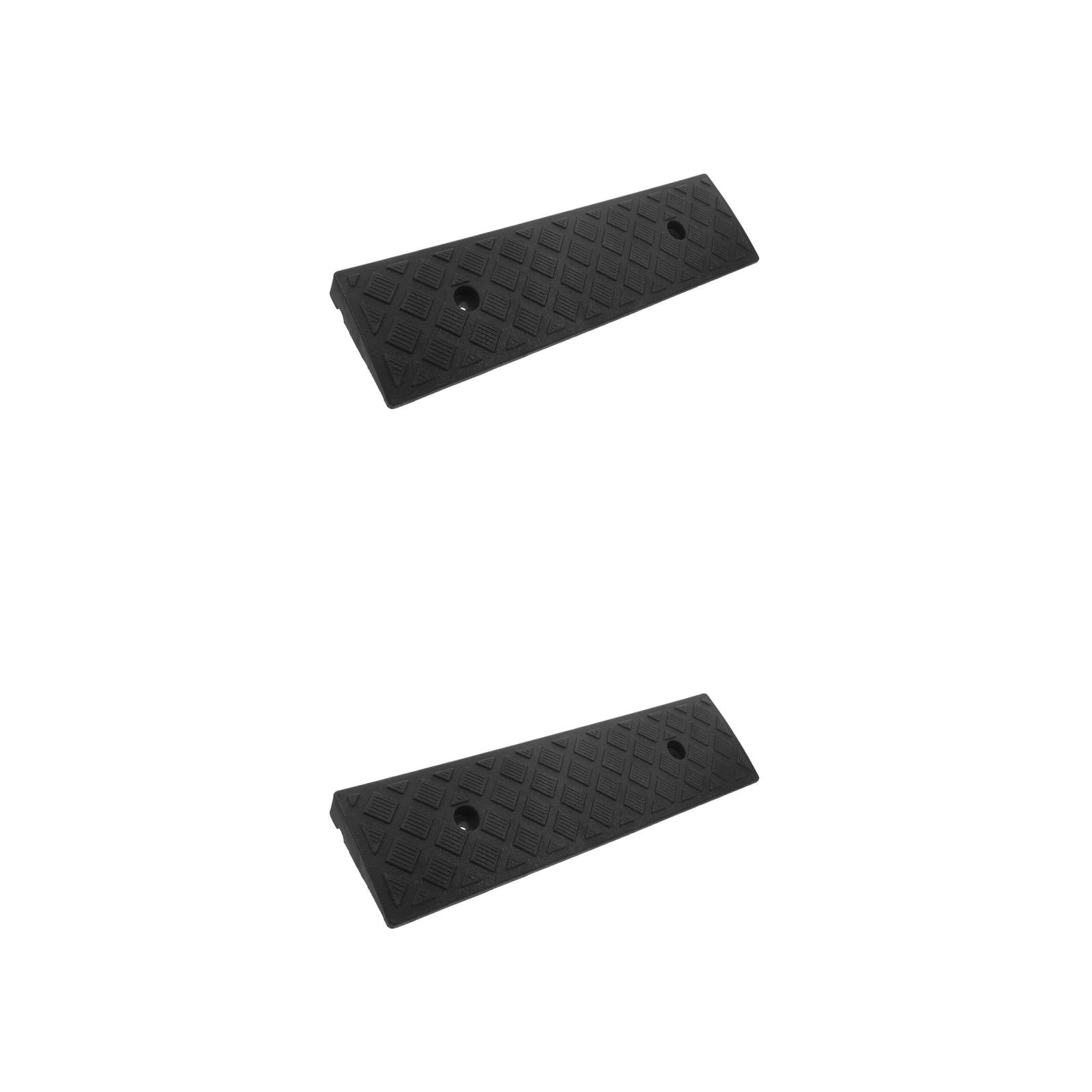 Masteelf 2pcs Lightweight Ramps for Steps Heavy Duty Driveway Curb Ramp ...