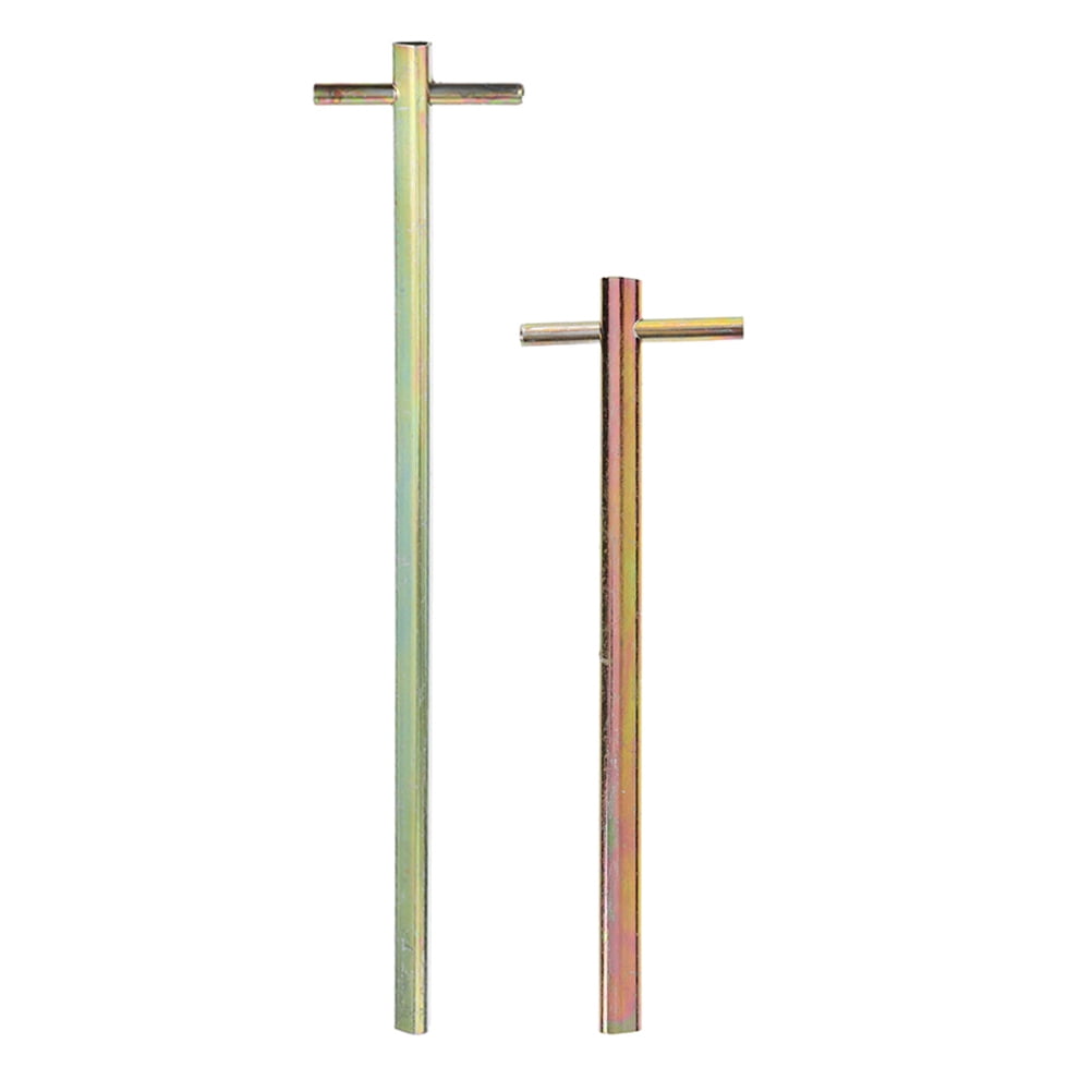 Masteelf 2pcs Long Elevator Door Key Triangular Emergency Elevator Keys ...