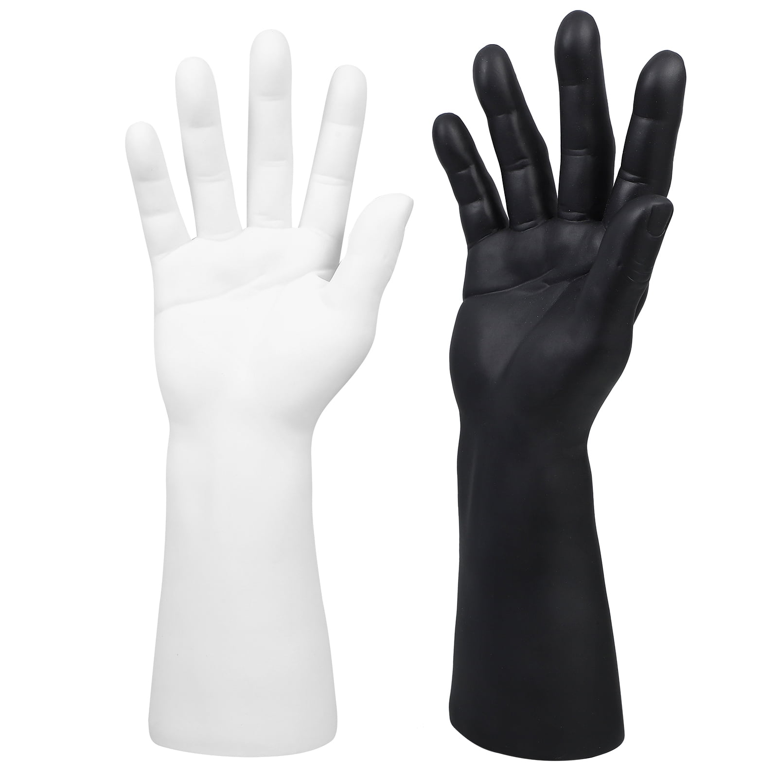 Masteelf 2pcs Male Hand Mannequin Hand For Jewelry Display Realistic ...