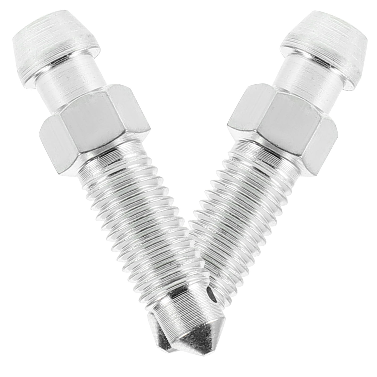 Masteelf 2pcs Metal Drain Screw Motorcycle Air Bleeder Pressure Valve ...