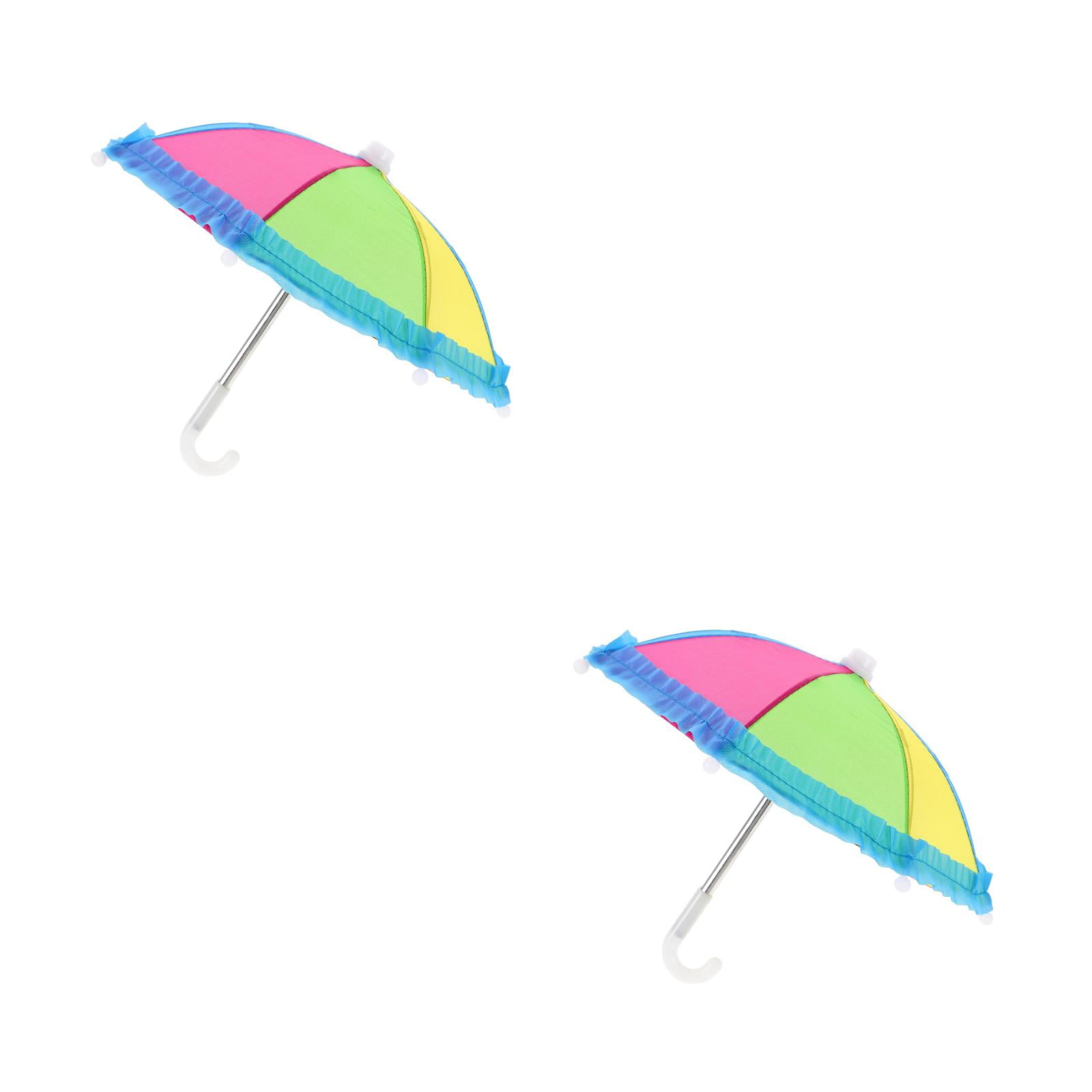 Masteelf 2pcs Miniature Umbrella Prop Umbrella Decor Decorative ...