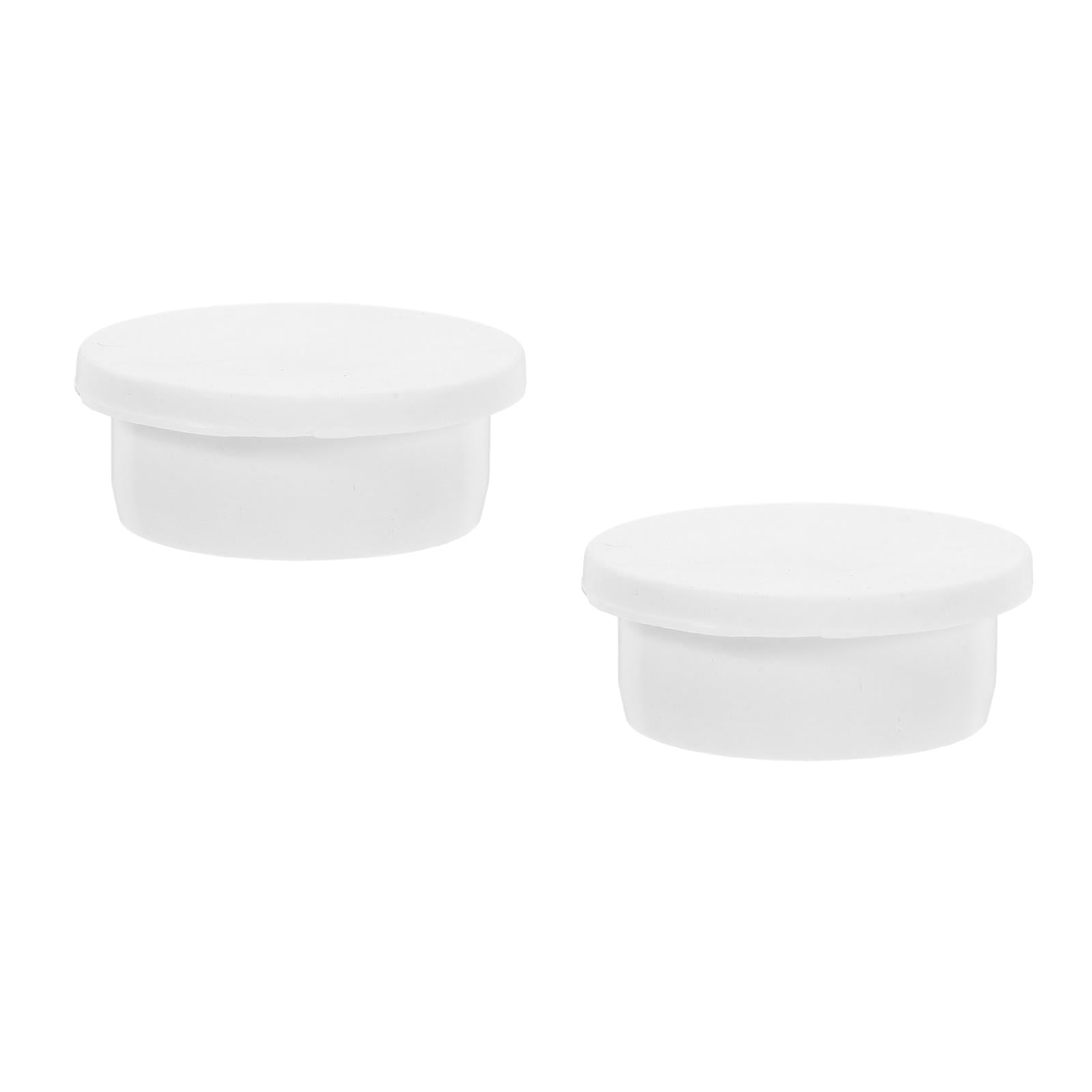 Masteelf 2pcs PVC Pipe End Cap Plug Simple to Install Pipe End Cap for ...