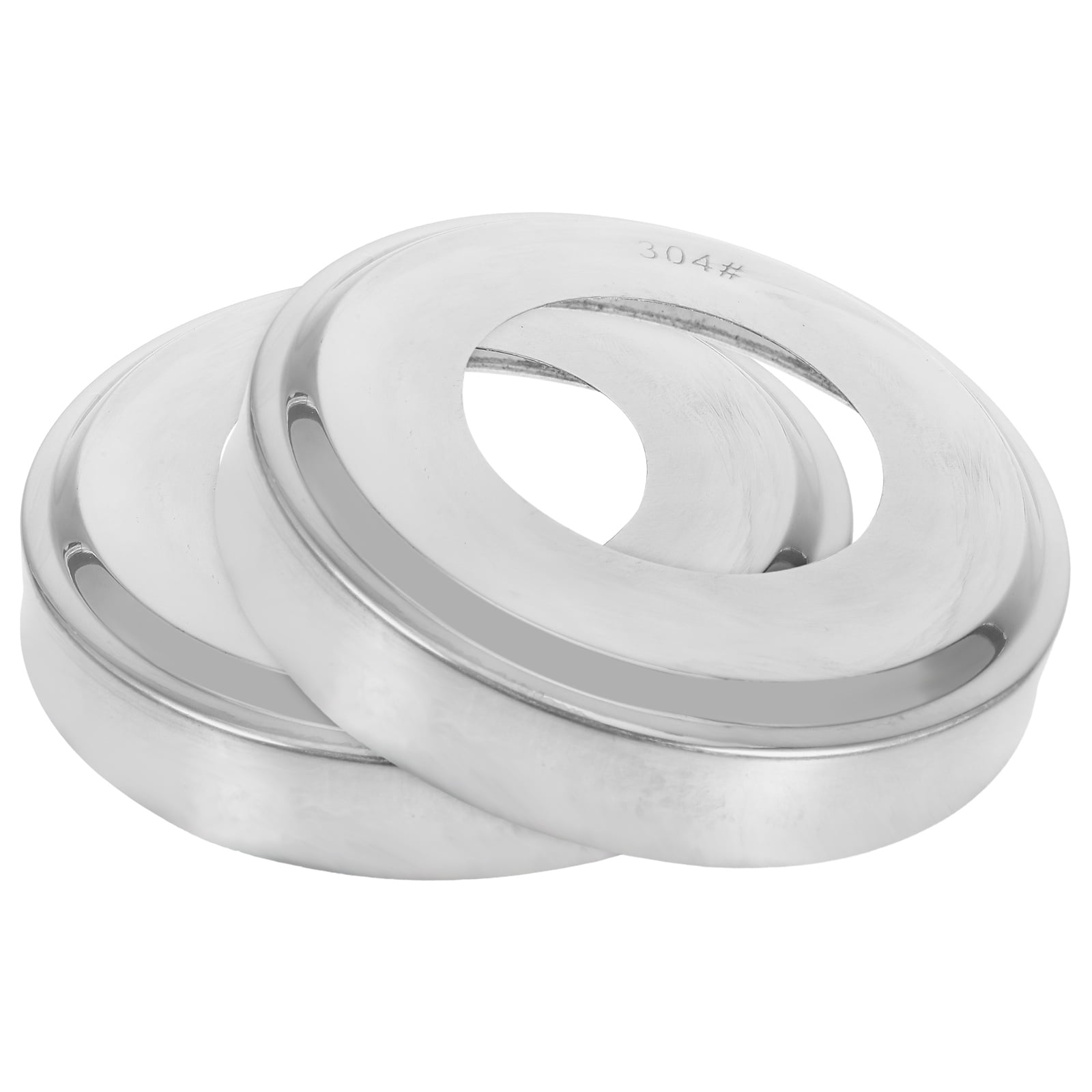 Masteelf 2pcs Pool Ladder Escutcheons Stainless Steel Escutcheons Plate ...