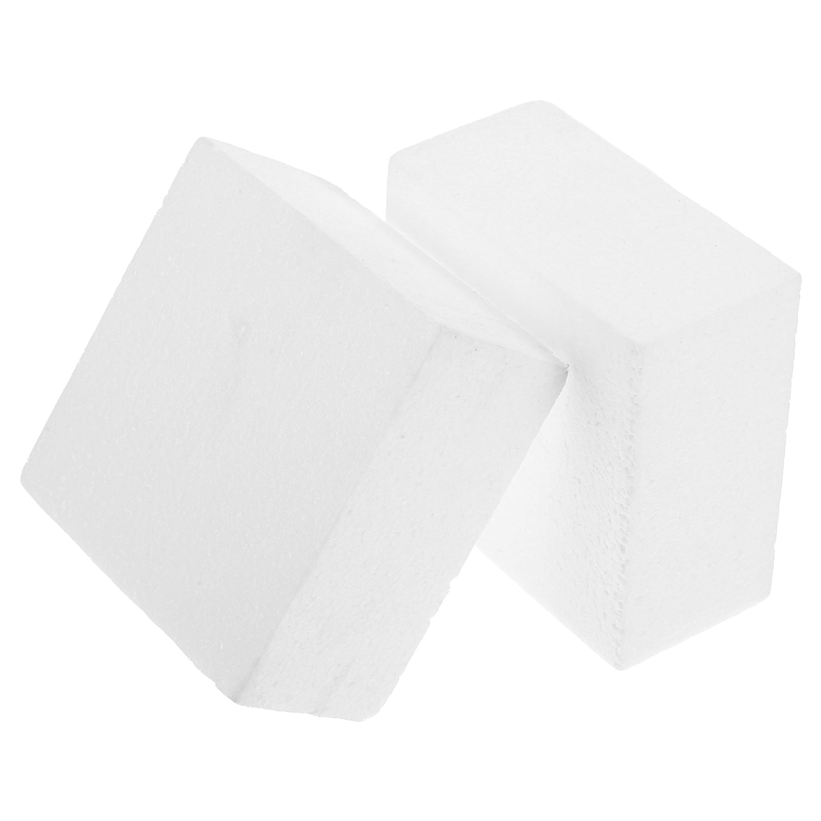 Masteelf 2pcs Practice Foam Cake Dummy Rectangular Shape for Cake ...