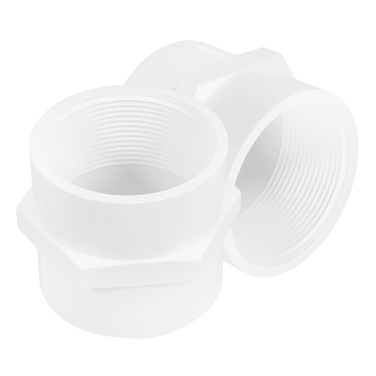 Masteelf 2pcs Pvc Fittings Pvc Adapter Coupling Pvc Pipe Fittings Pvc ...