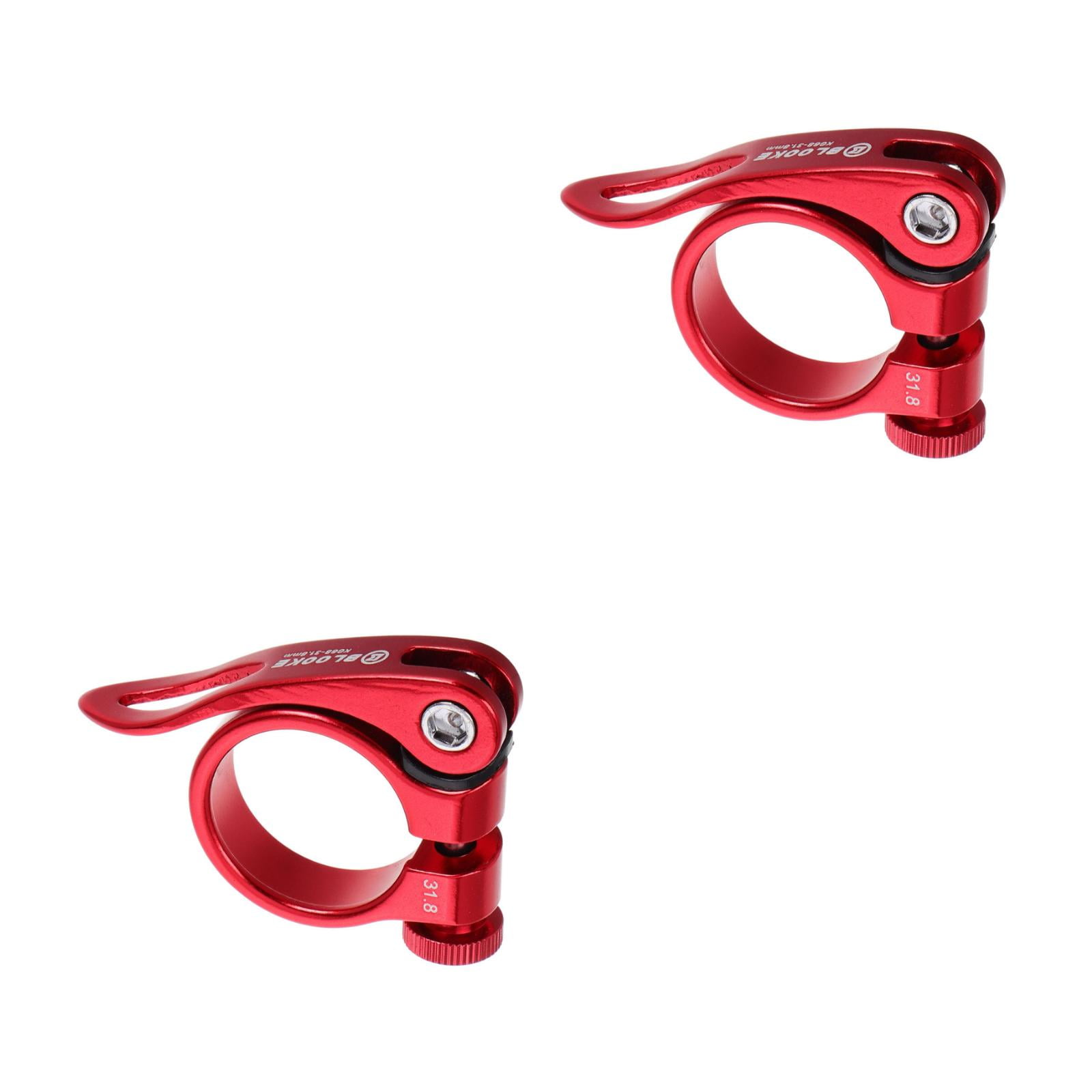 Masteelf 2pcs Quick Release Seatpost Clamp Bike Post Clamp Seat Post ...