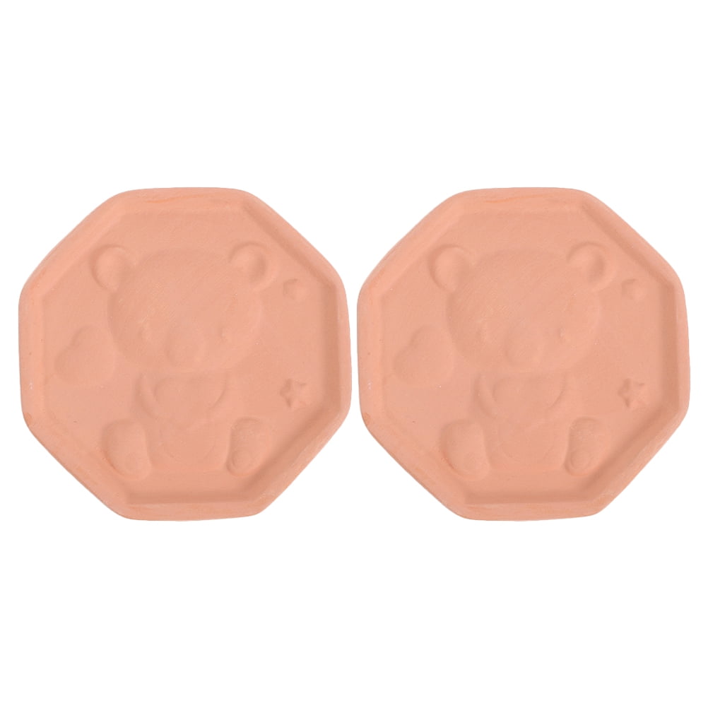 Masteelf 2pcs Reusable Terracotta Brown Sugar Softener Disc Sugar Saver ...