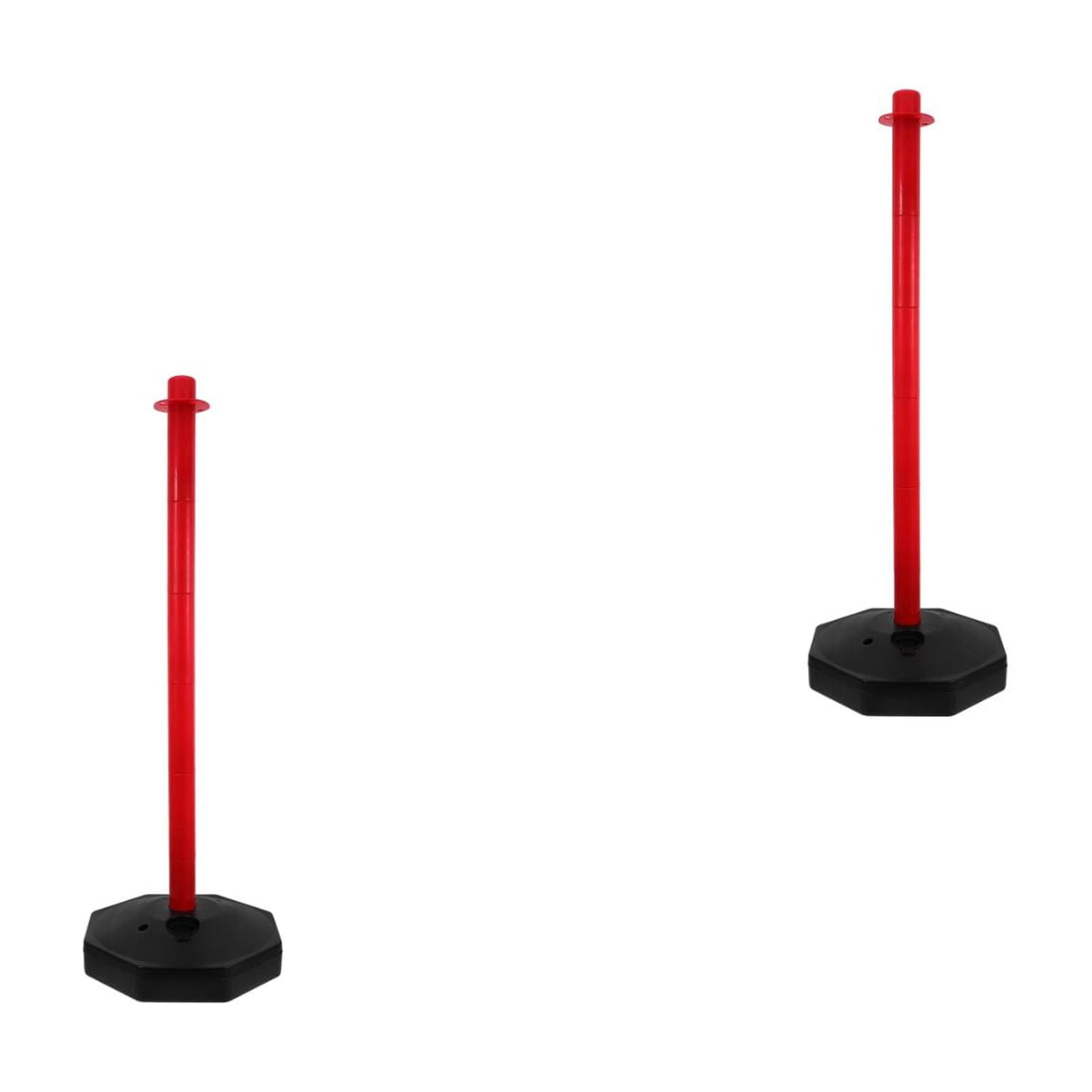 Masteelf 2pcs Road Column Warning Pile Safety Warning Column Guardrail ...