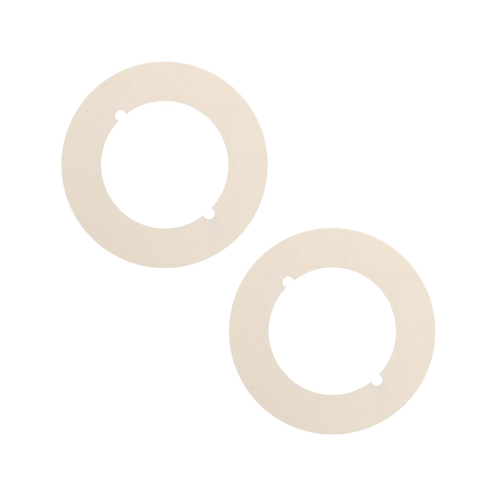 Masteelf 2pcs Round Door Knob Deadbolt Reinforcement Plate Door Lock ...