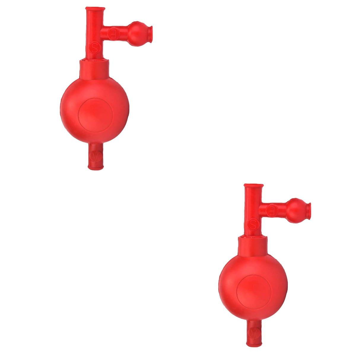Masteelf 2pcs Rubber Pipette Filler 3 Valves Rubber Suction Bulb ...