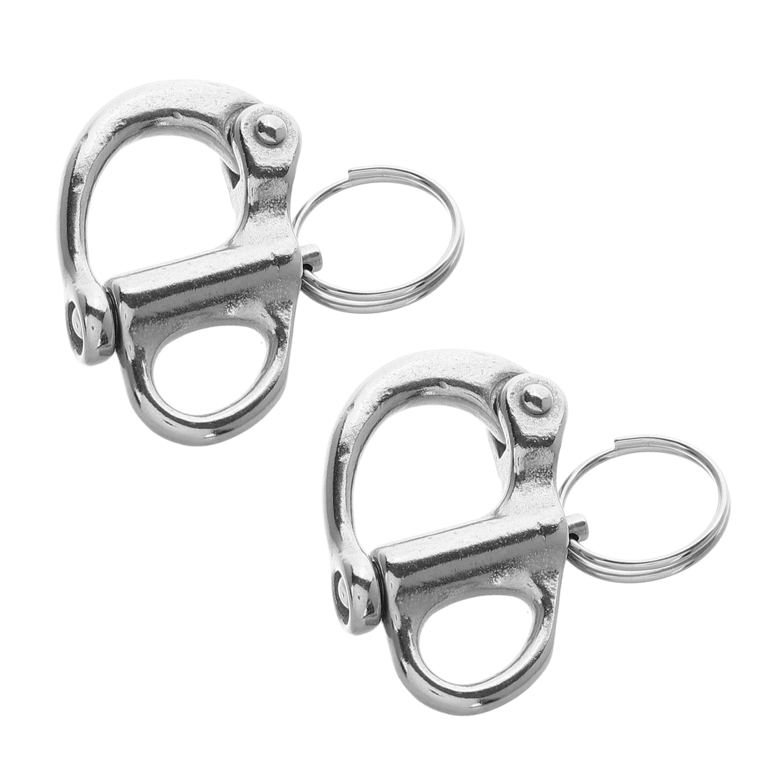 Masteelf 2pcs Screw Pin Shackle Release Shackle Shackle Swing Sailboat ...