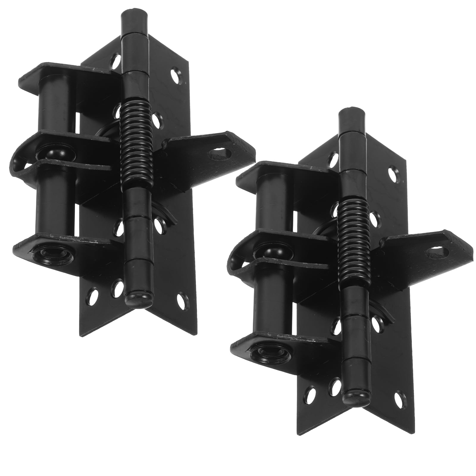 Masteelf 2pcs Self Closing Hinges Spring Hinges Door Closer Automatic ...