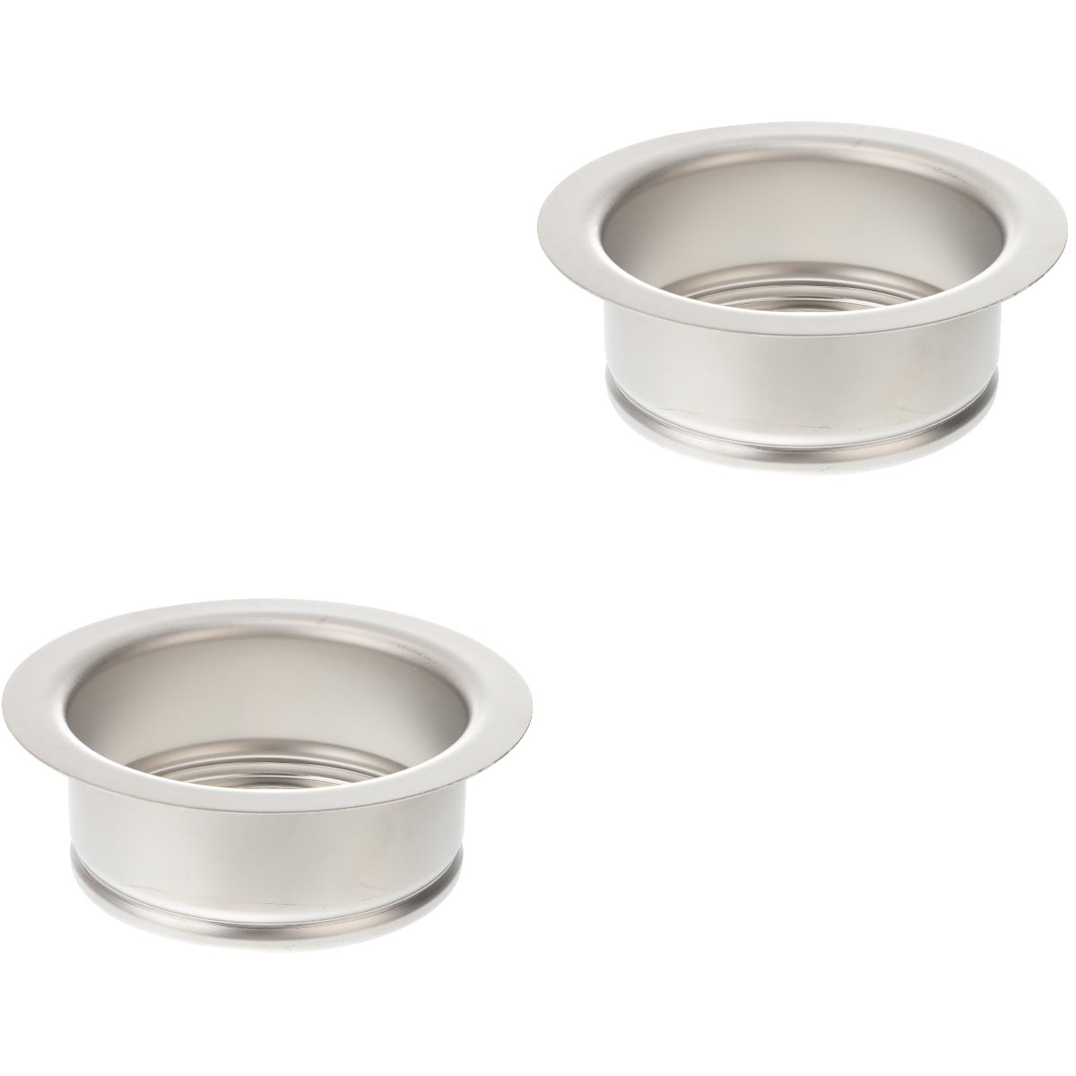 Masteelf 2pcs Sink Flange Stainless Steel Sink Drain Openings Flange ...