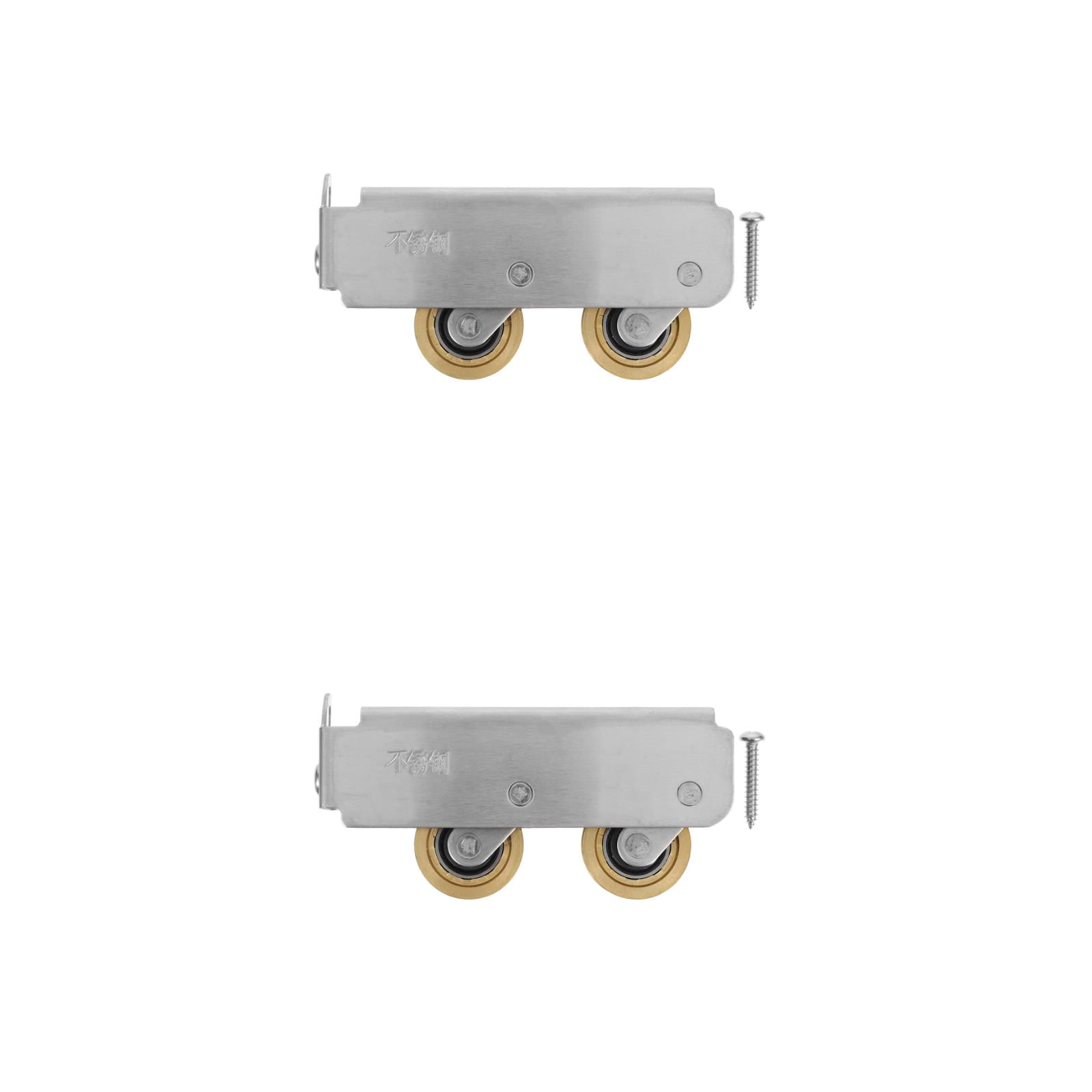 Masteelf 2pcs Sliding Door Pulley Wheel Sliding Roller Replacement ...