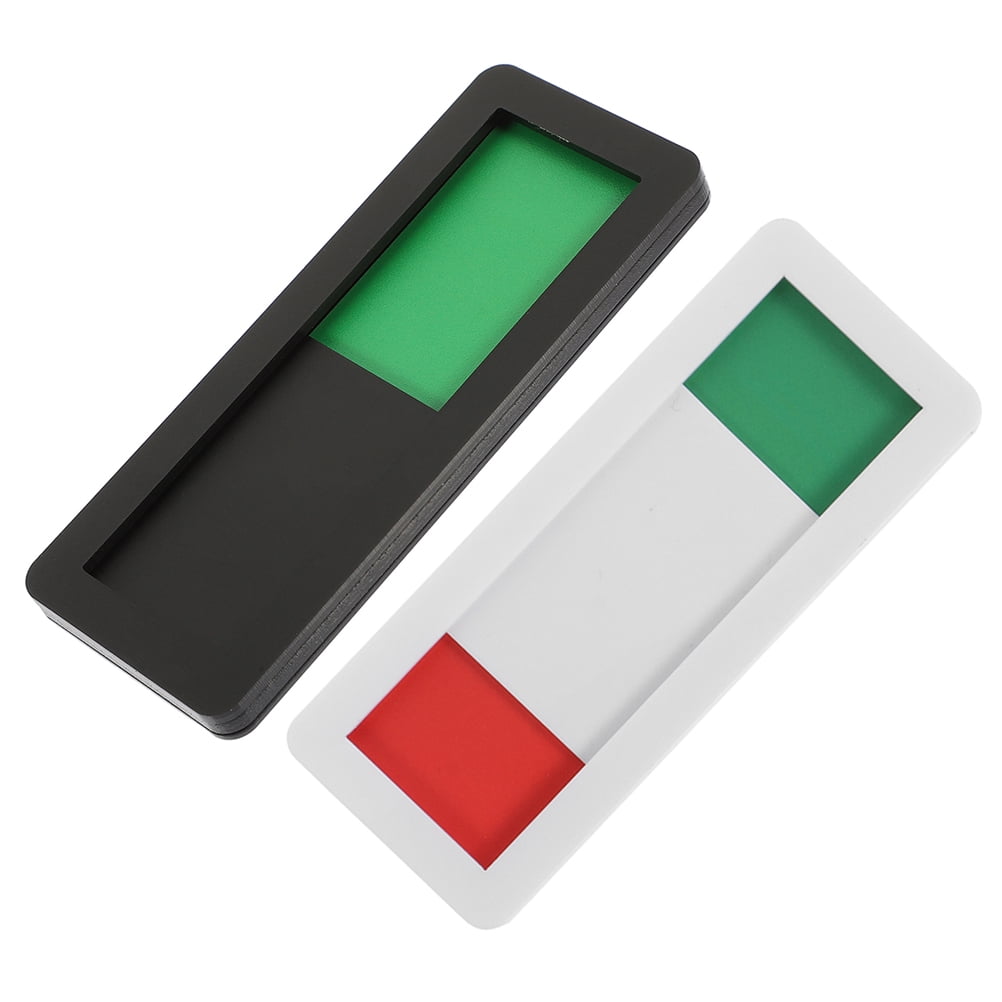 Masteelf 2pcs Sliding Door Sign For Conference Room Indicator Sign For ...