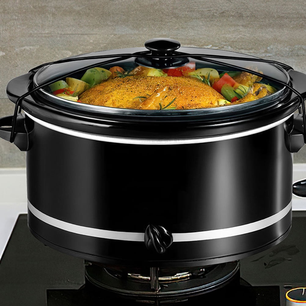 Masteelf 2pcs Slow Cooker Lid Securing Straps Elastic Fixing Bands for ...