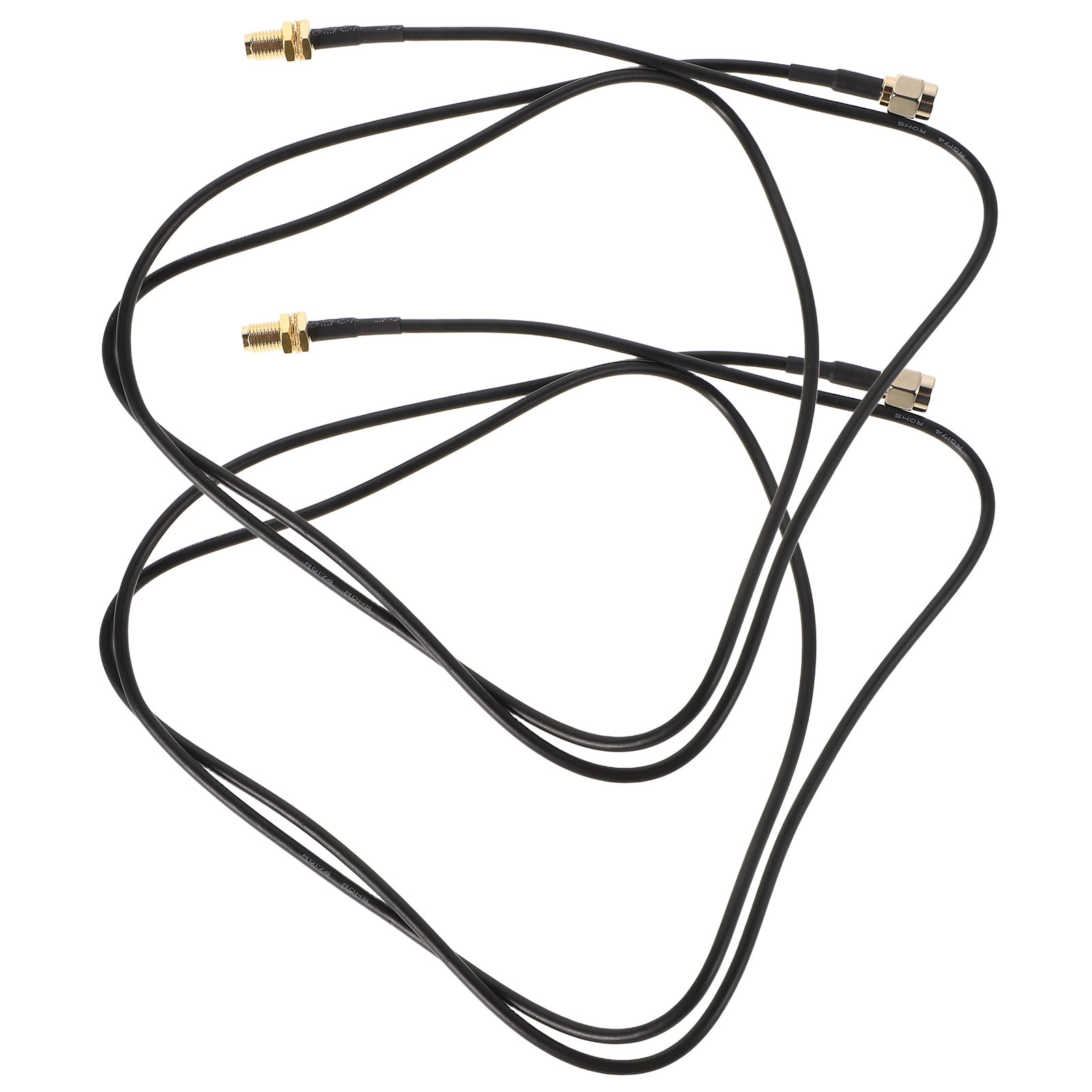 Masteelf 2pcs Sma Male To Female Antenna Coaxial Extension Cable For ...