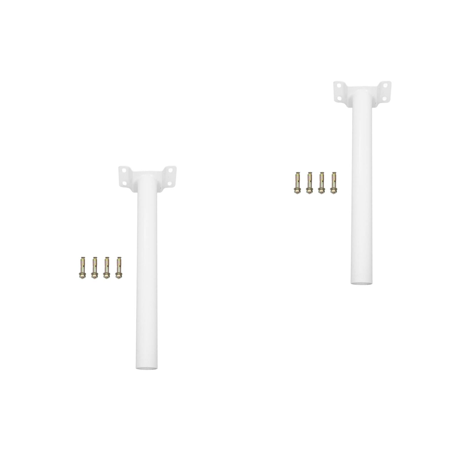 Masteelf 2pcs Solar Light Pole Bracket Arm Garden Bracket Solar Light ...