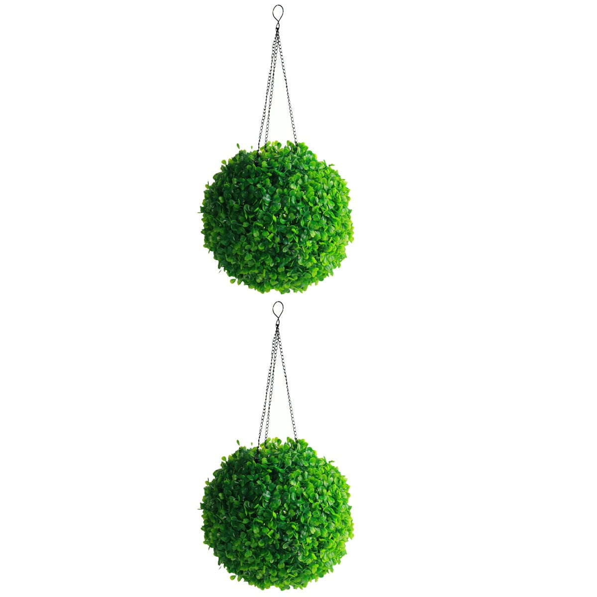 Masteelf 2pcs Solar Lighted Topiary Ball LED Hanging Ball Lamp ...