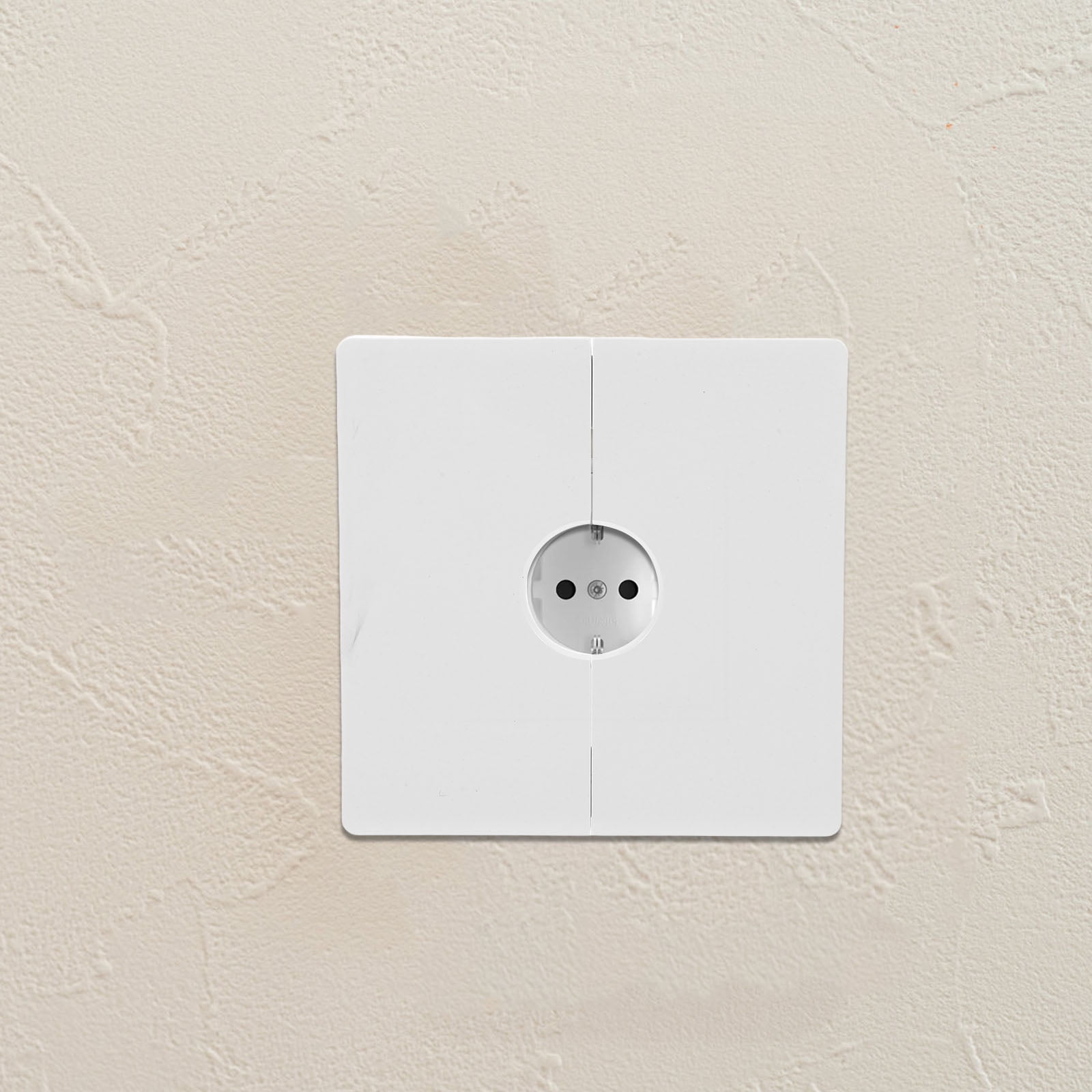 Masteelf 2pcs Solid Wall Plate Cover Blank Electrical Cover Plate ...