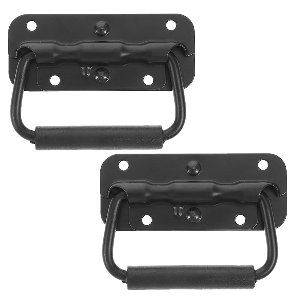 Masteelf 2-Pack Stainless Steel Spring-Loaded Folding Pull Handles for ...
