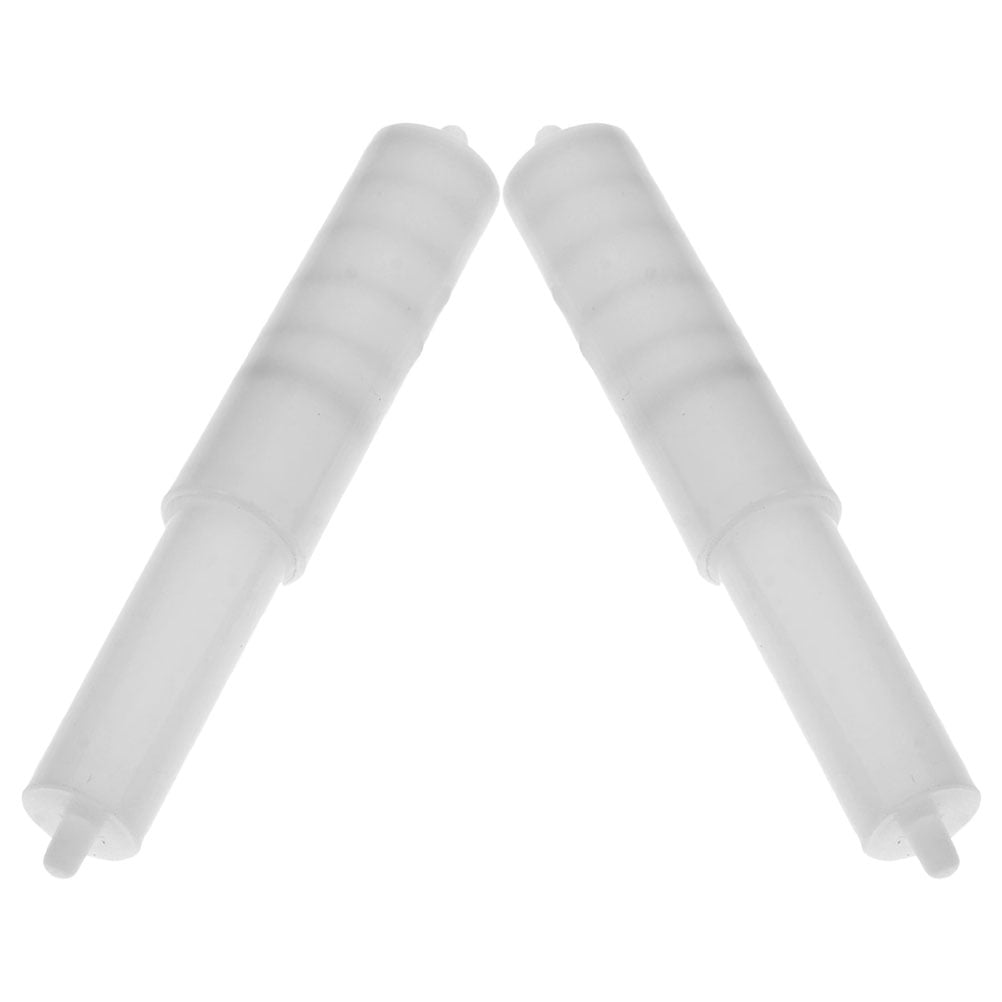 Masteelf 2pcs Spring Loaded Toilet Paper Spindle Replacement White ...