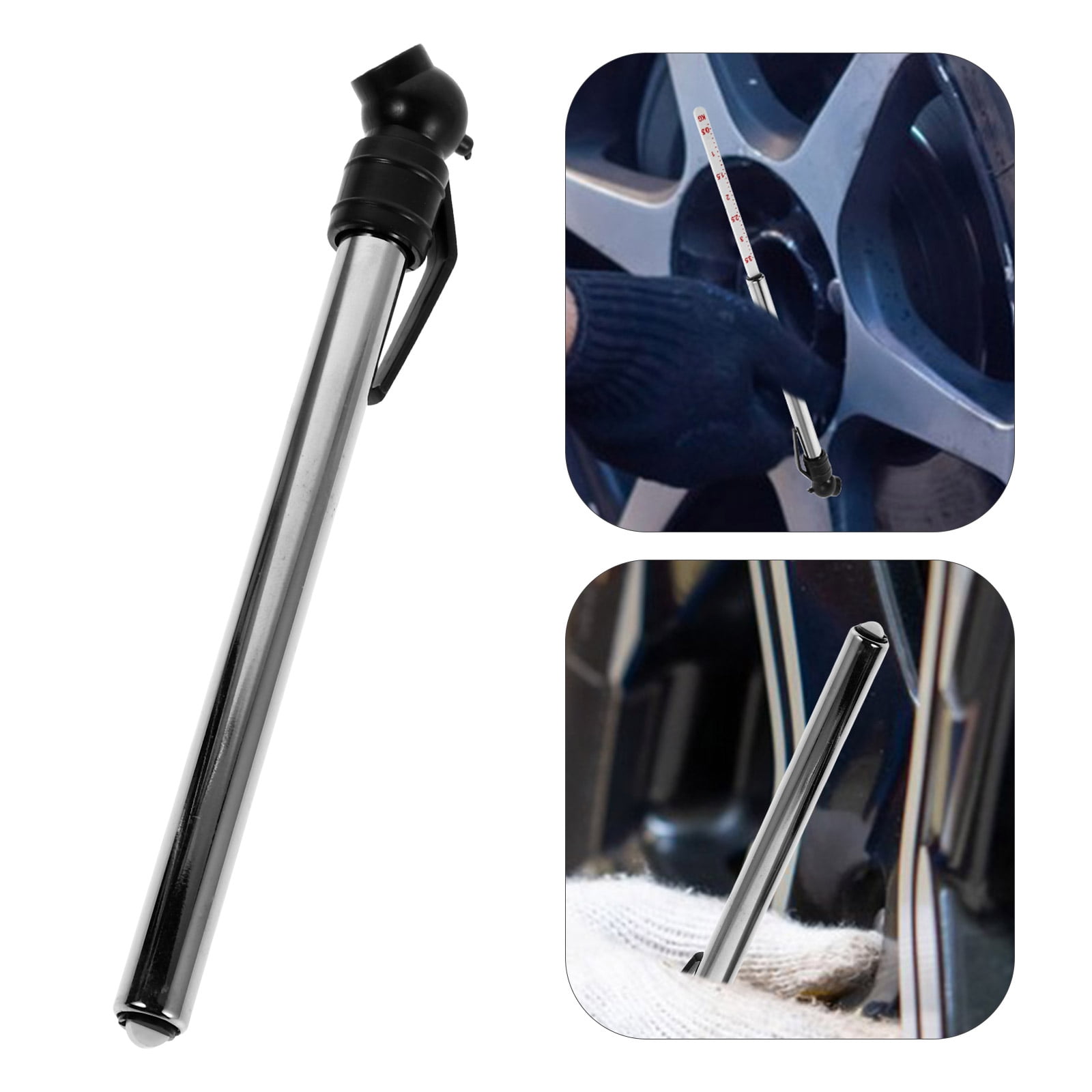 Masteelf 2pcs Tire Pressure Reader Pen Tire Pressure Gauge Portable ...