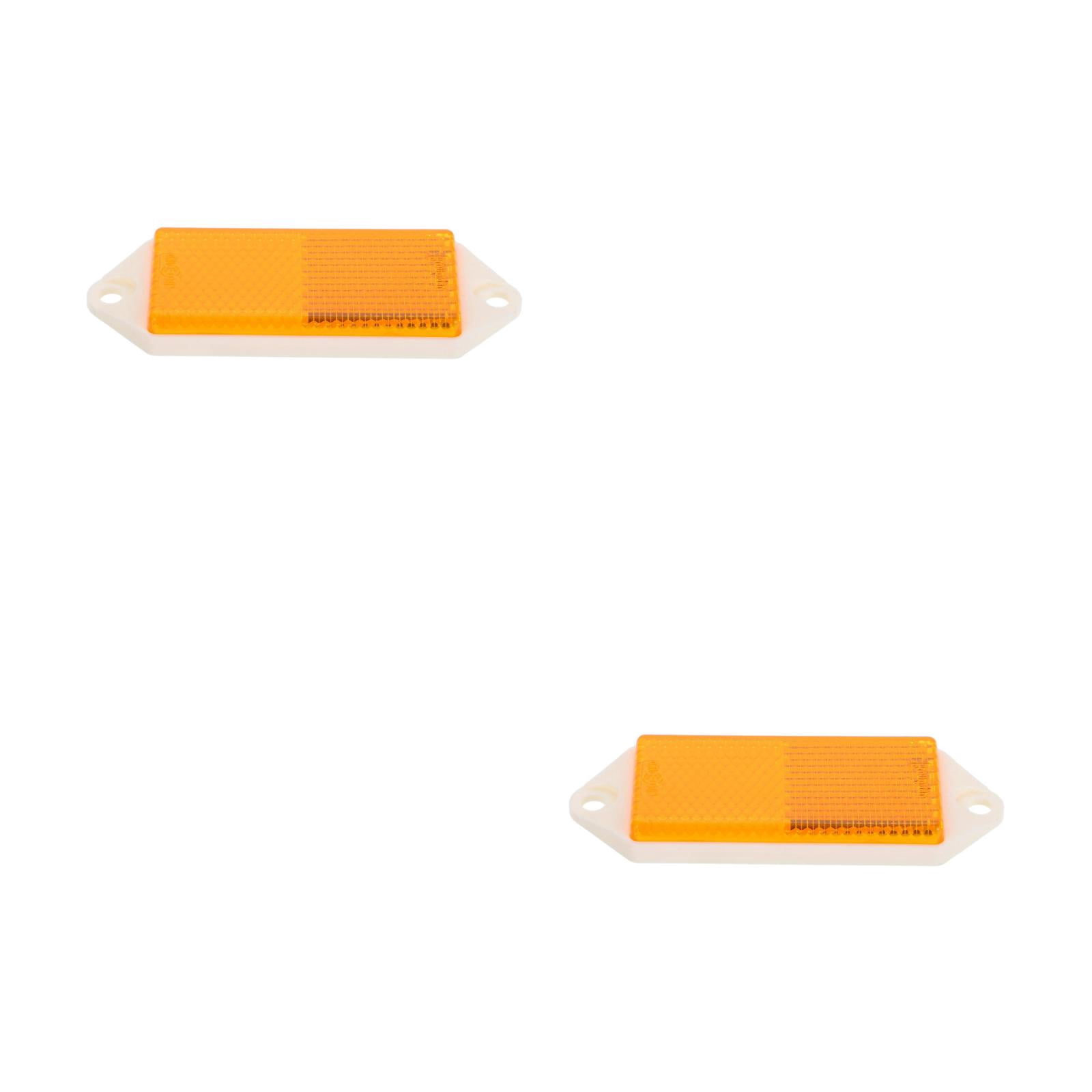 Masteelf 2pcs Trailer Reflective Panel Automotive Reflector Trailer ...