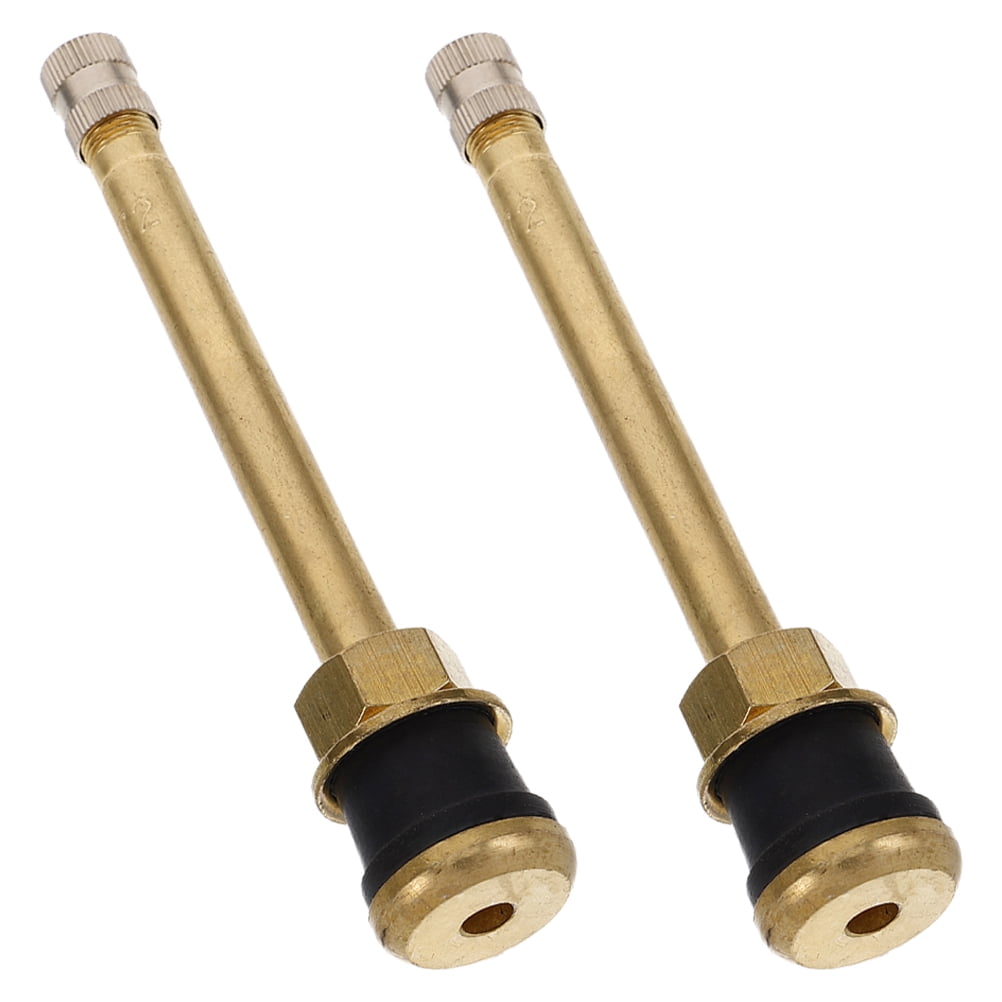 Masteelf 2pcs Truck Valve Stems Heavy Duty Copper Tubeless Tire Valve ...