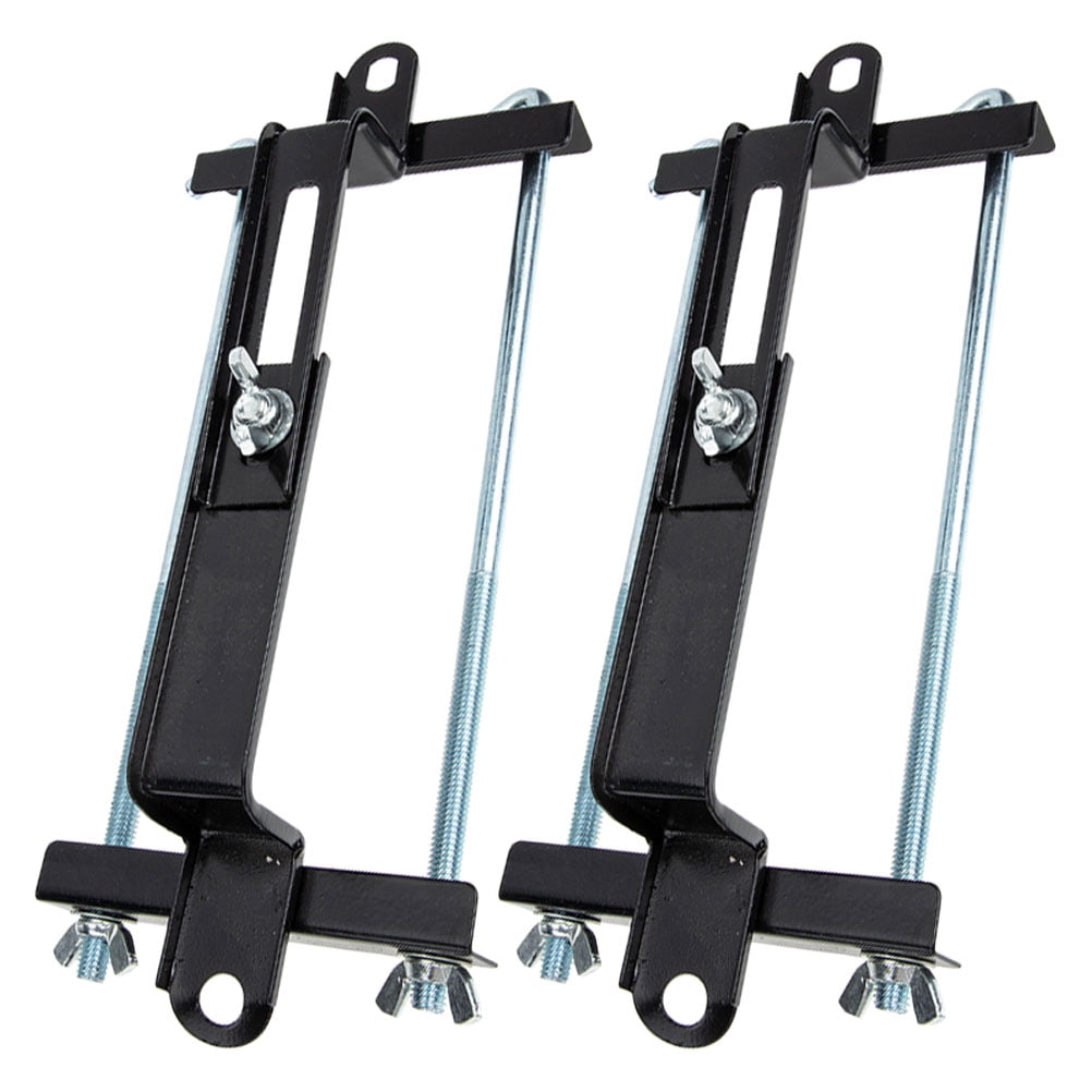 Masteelf 2pcs Universal Car Battery Holders Adjustable Battery Hold ...