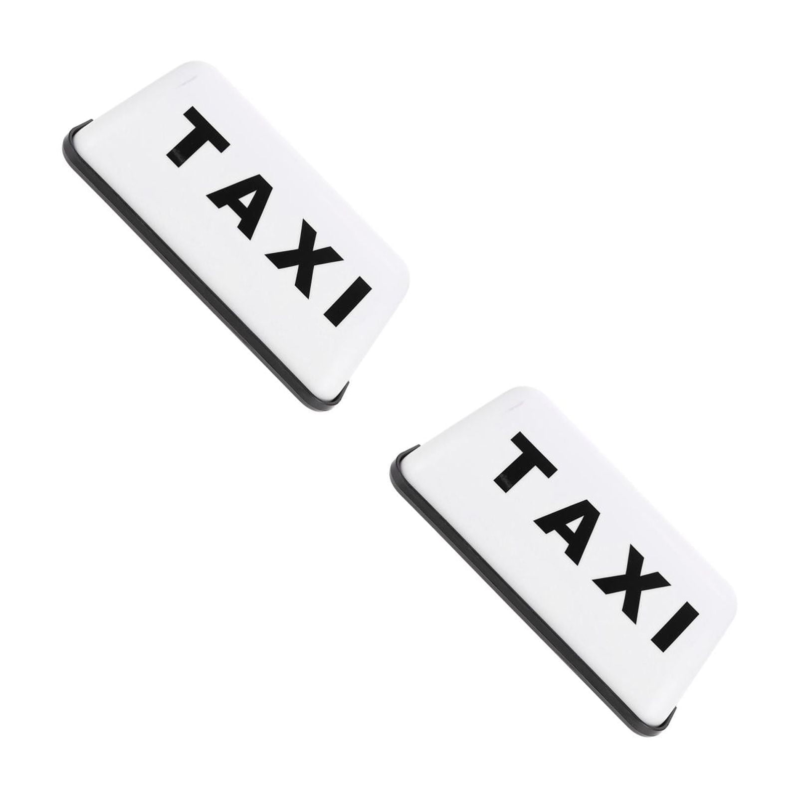 Masteelf 2pcs Universal Taxi Roof Sign Light 12V LED Car Top Indicator ...