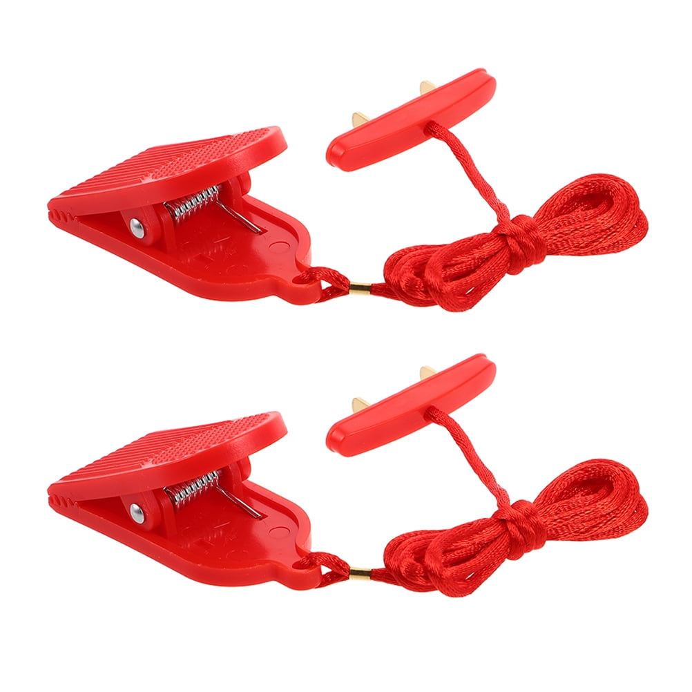 Masteelf 2pcs Universal Treadmill Emergency Stop Key Replacement Dual ...