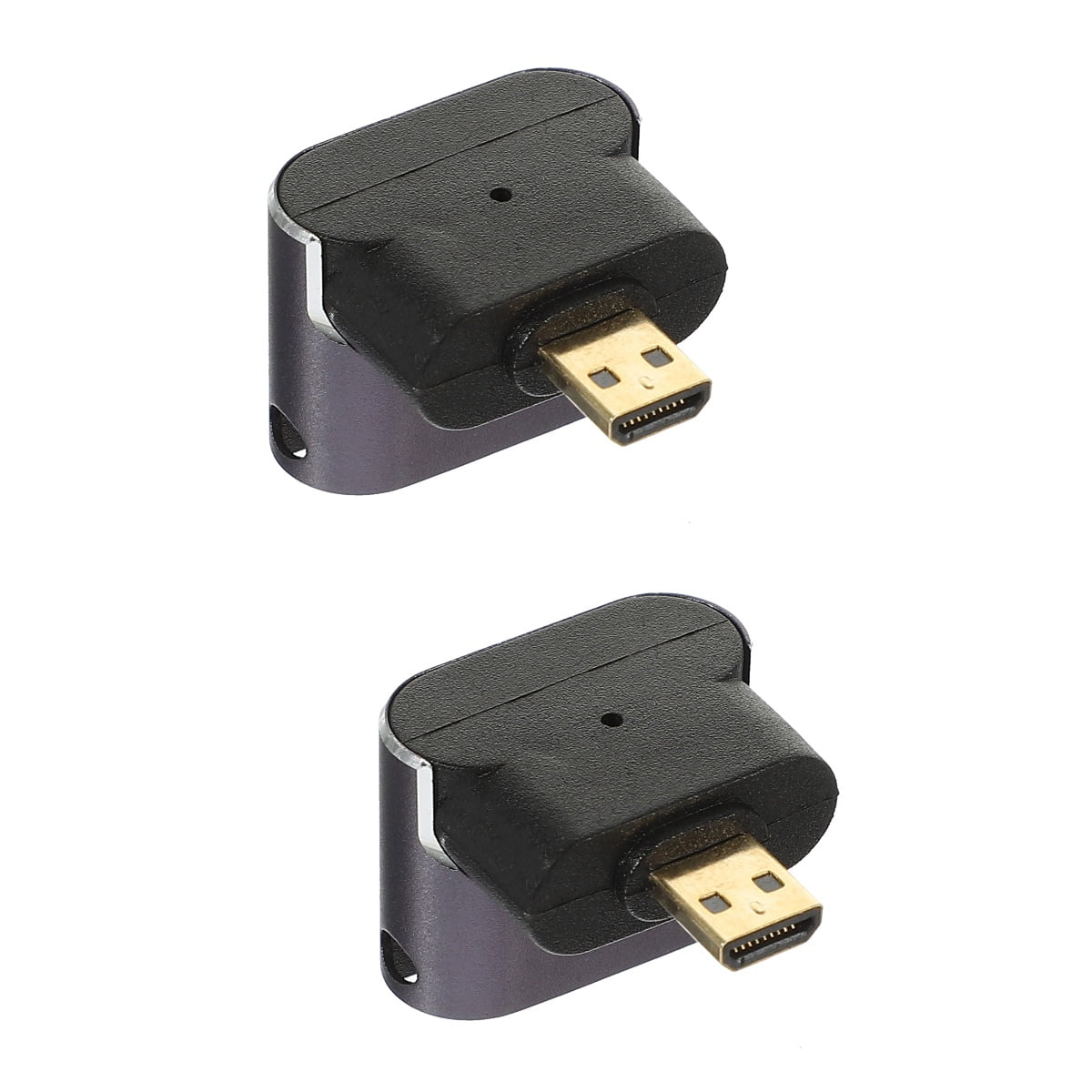 Masteelf 2pcs Video Adapter Female To Male Tv Connector Adapter Right ...