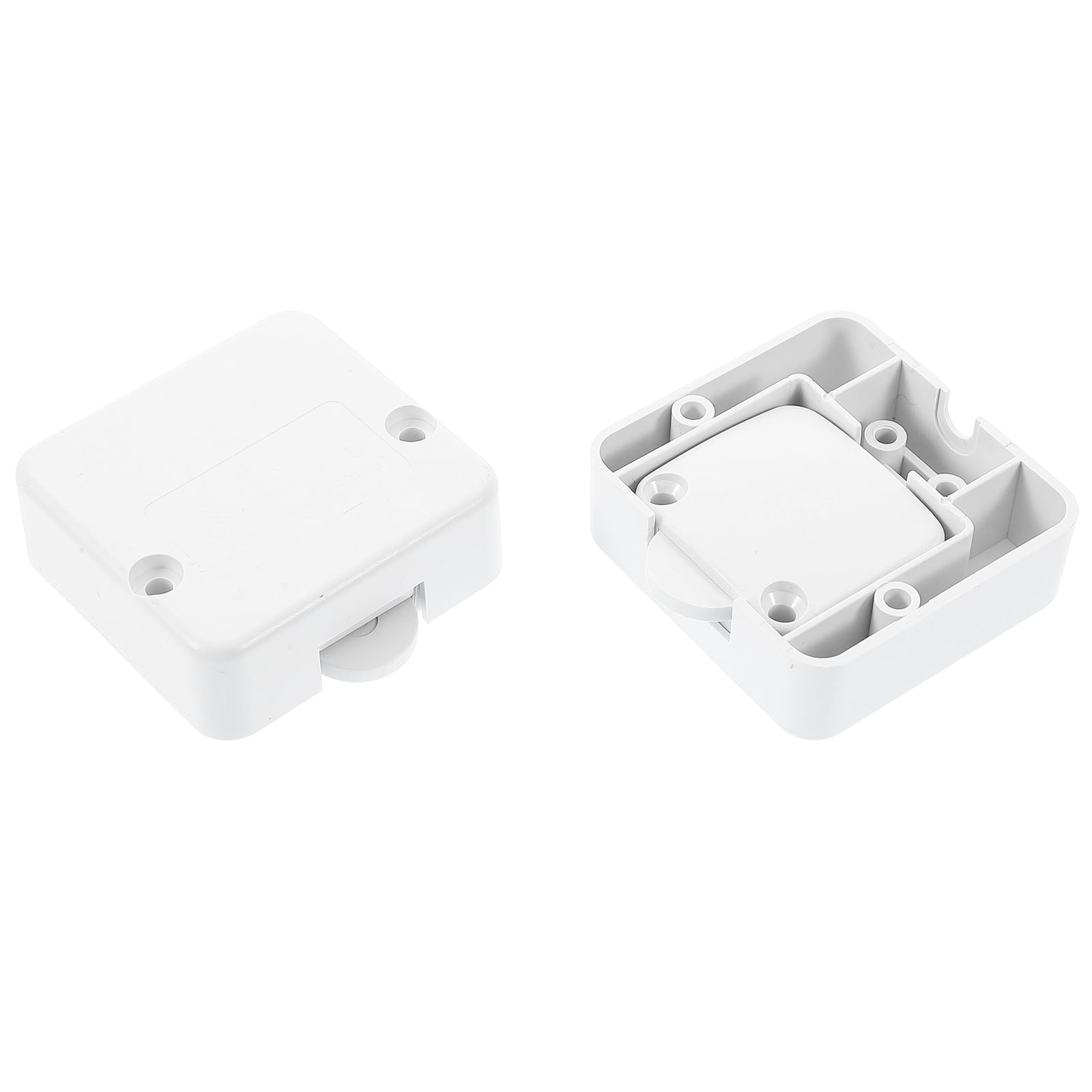 Masteelf 2pcs White Cabinet Lamp Switch Wardrobe Touch Switch 250V 2A ...