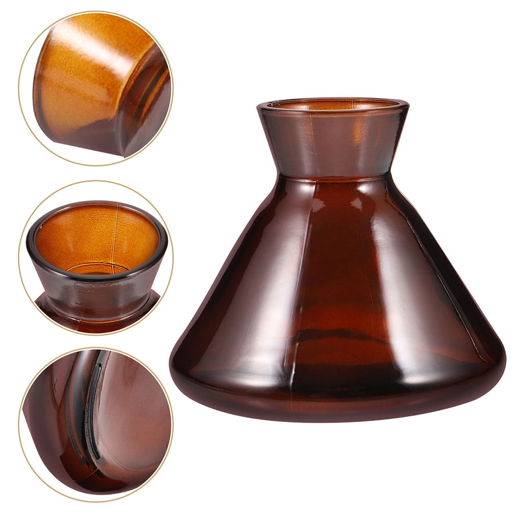 Masteelf 2pcs Wide Mouth Aroma Diffuser Bottles 220ml Glass Refillable ...