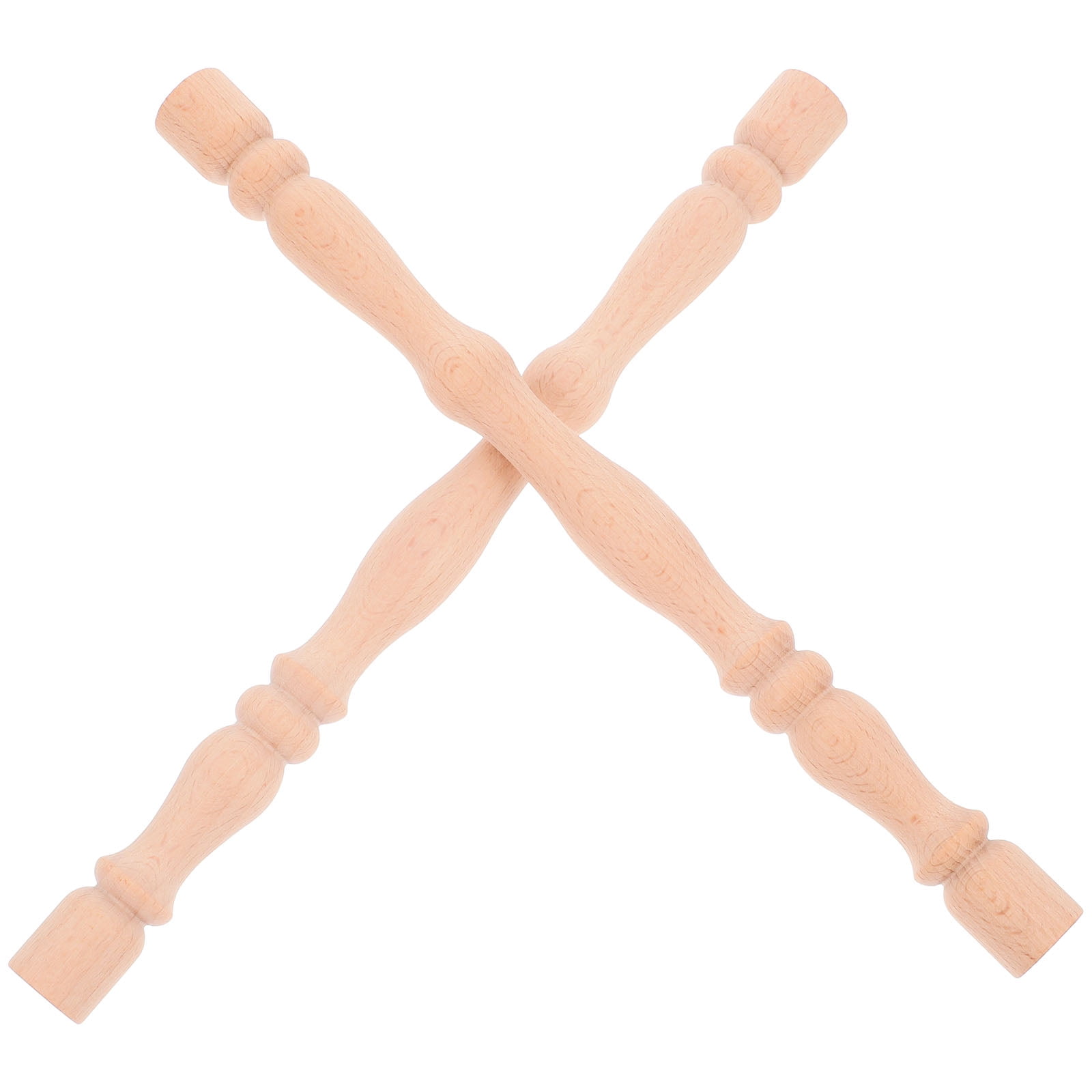 Masteelf 2 Pcs Balusters for Staircase Interior Dollhouse Stairs Khaki ...