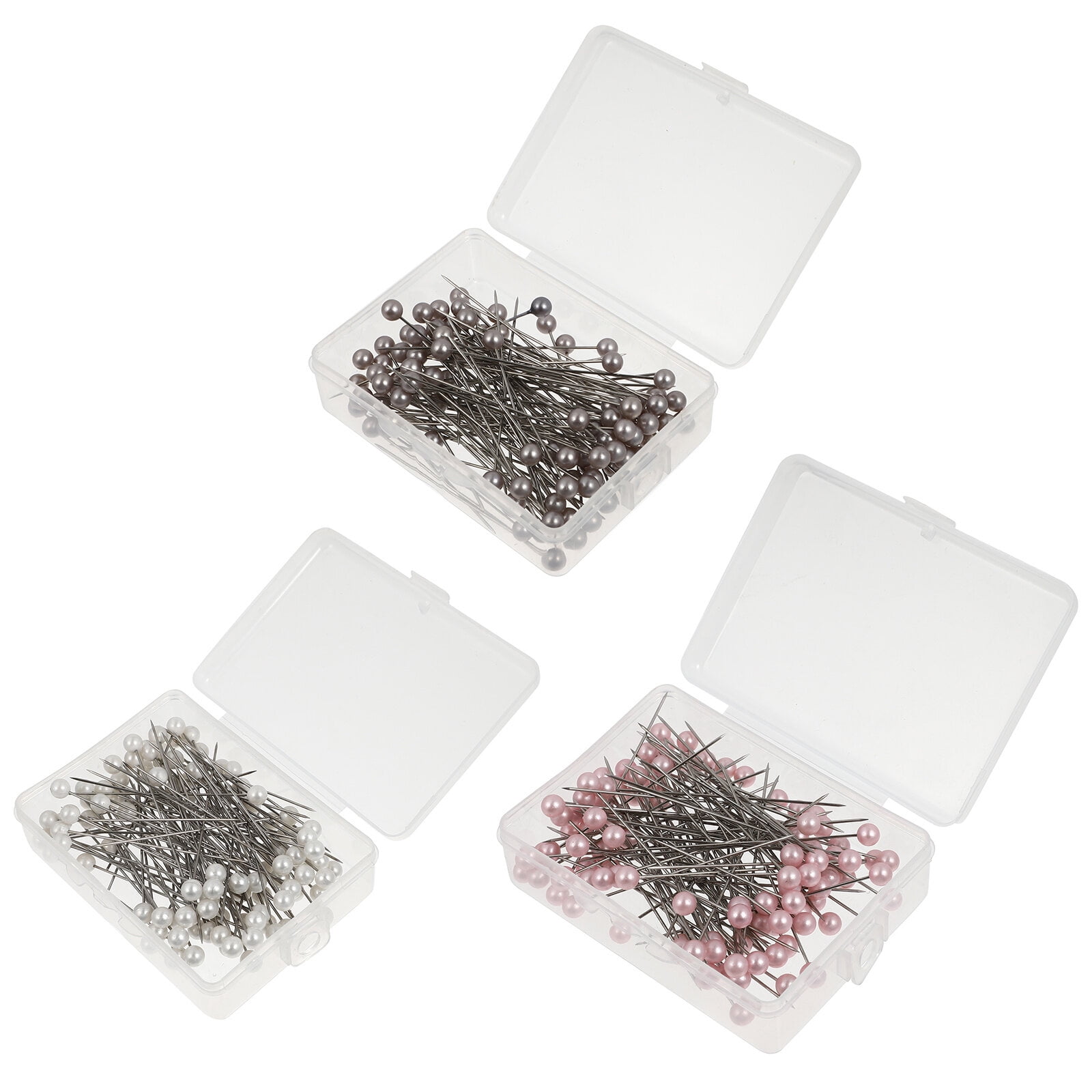 Masteelf 3 Boxes Pearl Positioning Needle Marking Pins Corsages 6.5X0 ...