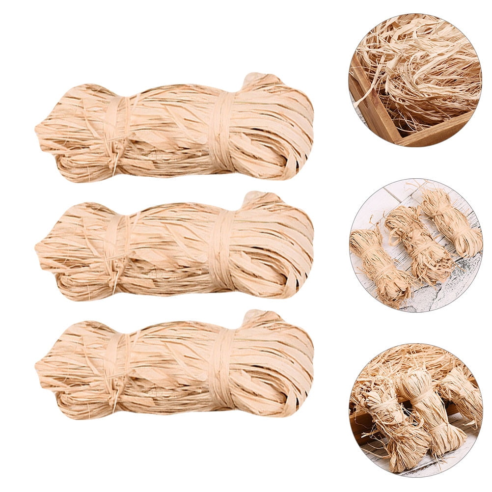 Masteelf 3 Bunches Raffia Filler Gift Box Filler Wedding Candy Boxes ...