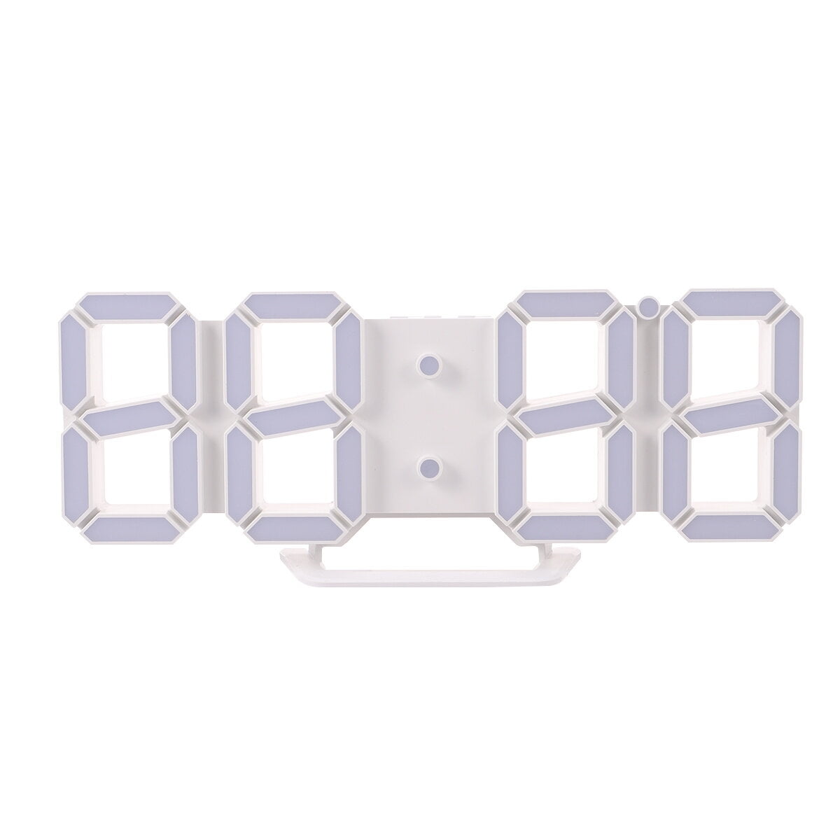 Masteelf 3 D Digital Clock Timer Creative Wall Alarm Function - Walmart.com