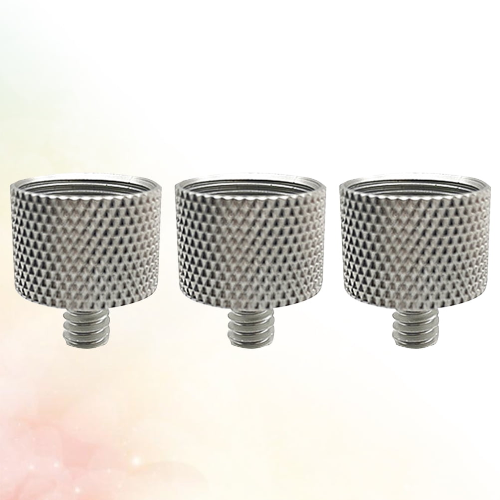 Masteelf 3 PCS Transfer Screw Microphone Stand Thread Converter ...