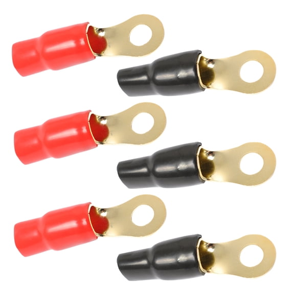 Masteelf 3 Pairs Audio Plug Adapters Speaker Wire Connectors Audio Wire ...
