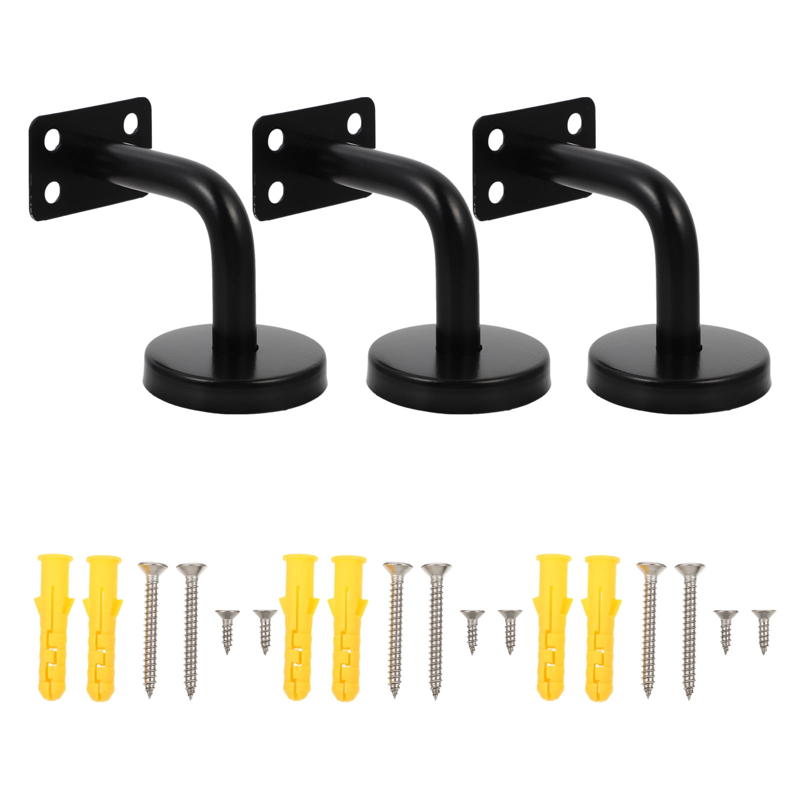 Masteelf 3 Pcs Armrest Bracket Rust-proof Handrail Brackets Secure ...