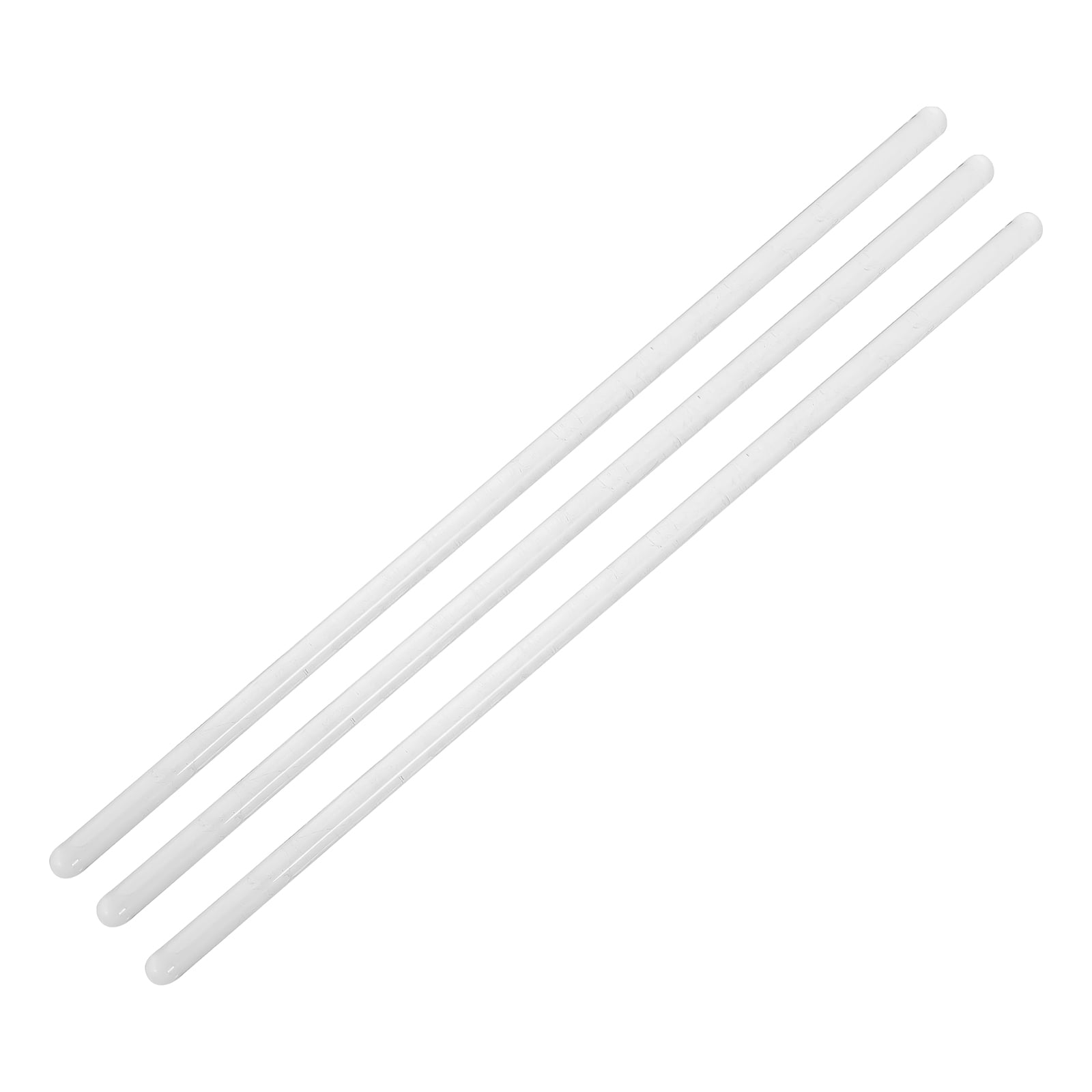 Masteelf 3 Pcs Glass Rod Stirring Stirrer Mixer Shaft Transparent ...