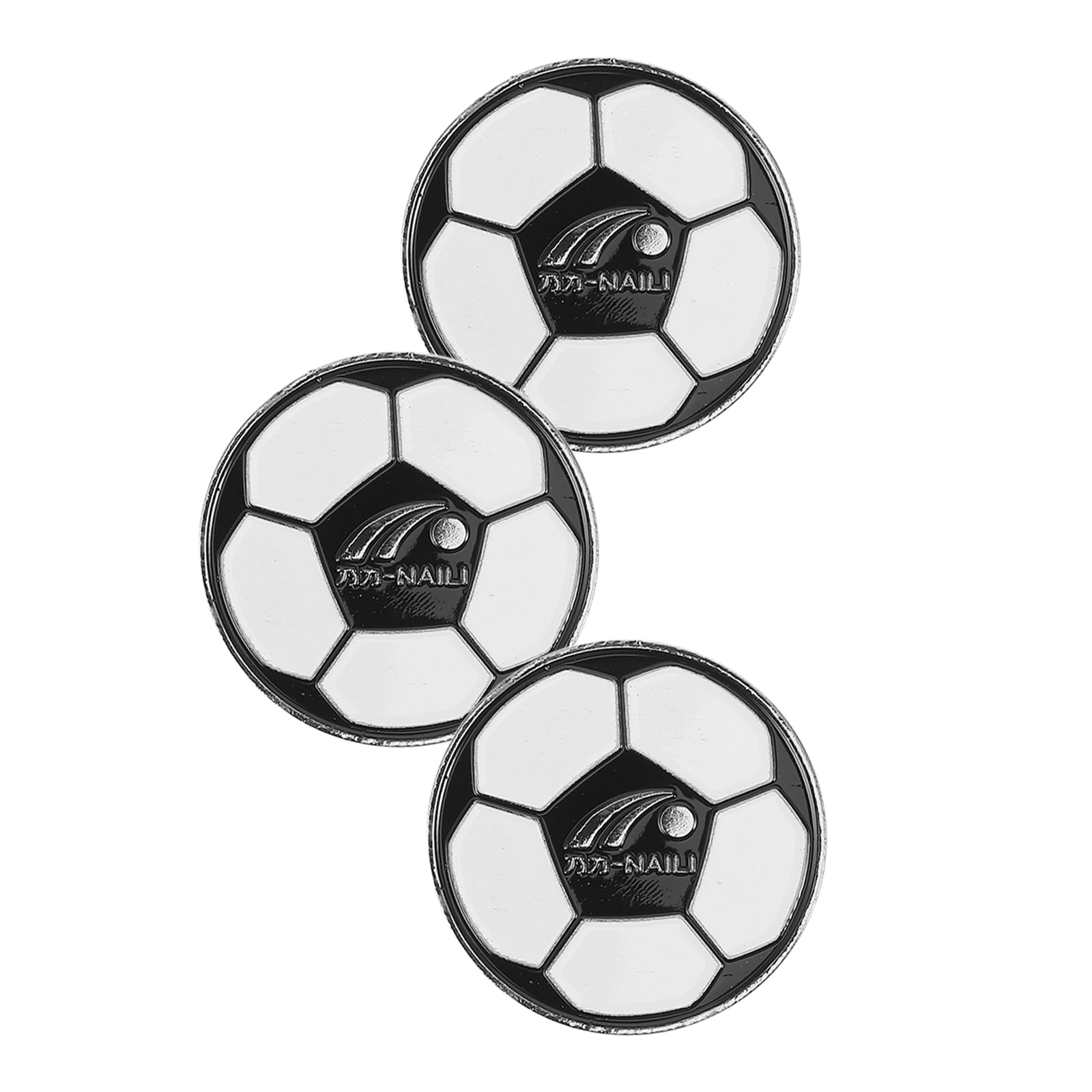 Masteelf 3 Pcs Portable Referee Flip Coin for Football Matches Accurate ...